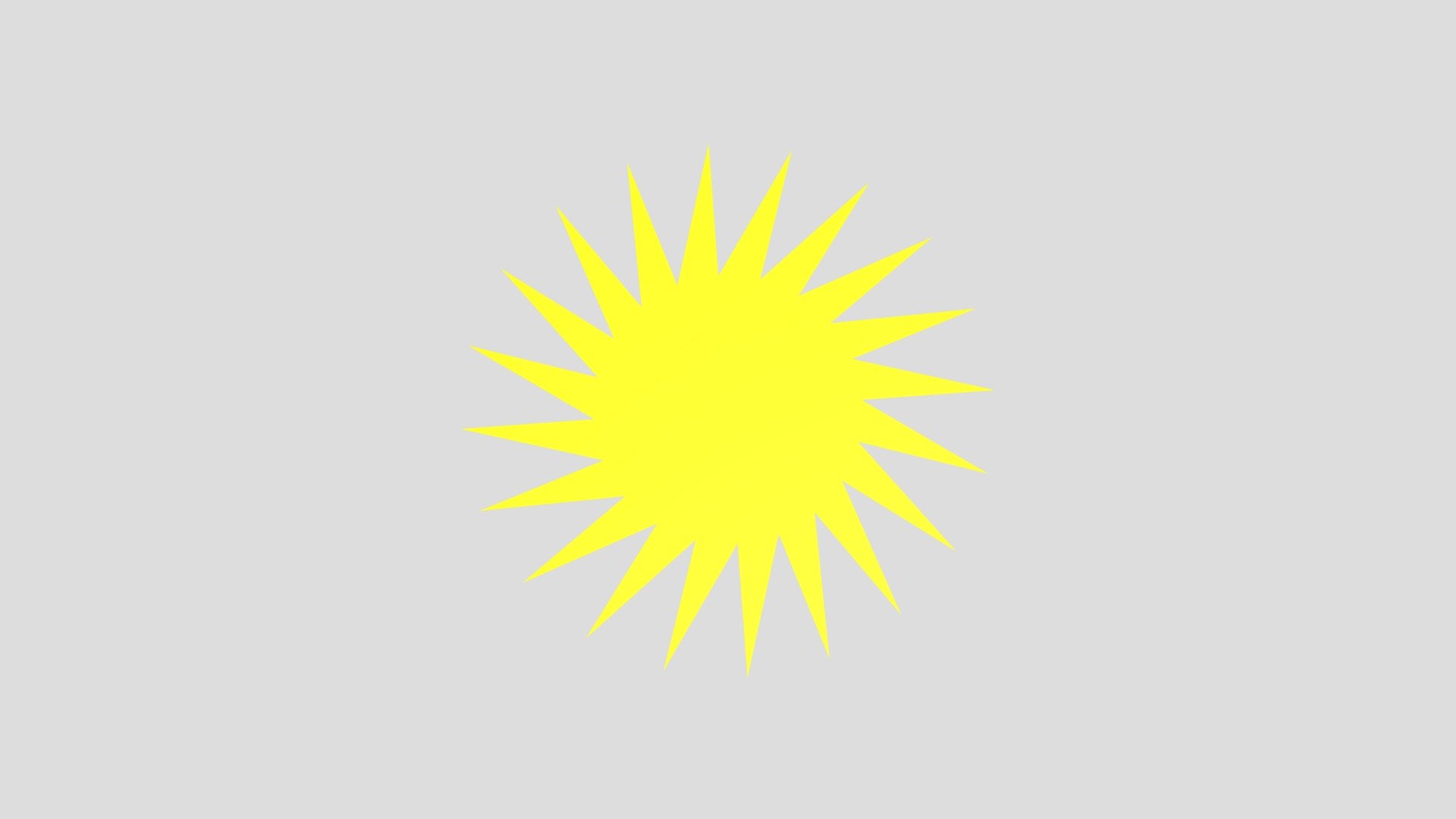 Sun 3d model - Download Free 3D model by Sofi8 [6940f33] - Sketchfab
