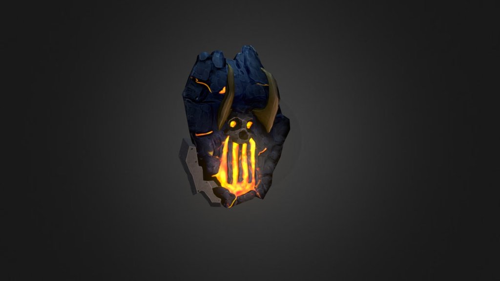 Lava Shield - 3D model by orioltron [6941ca4] - Sketchfab