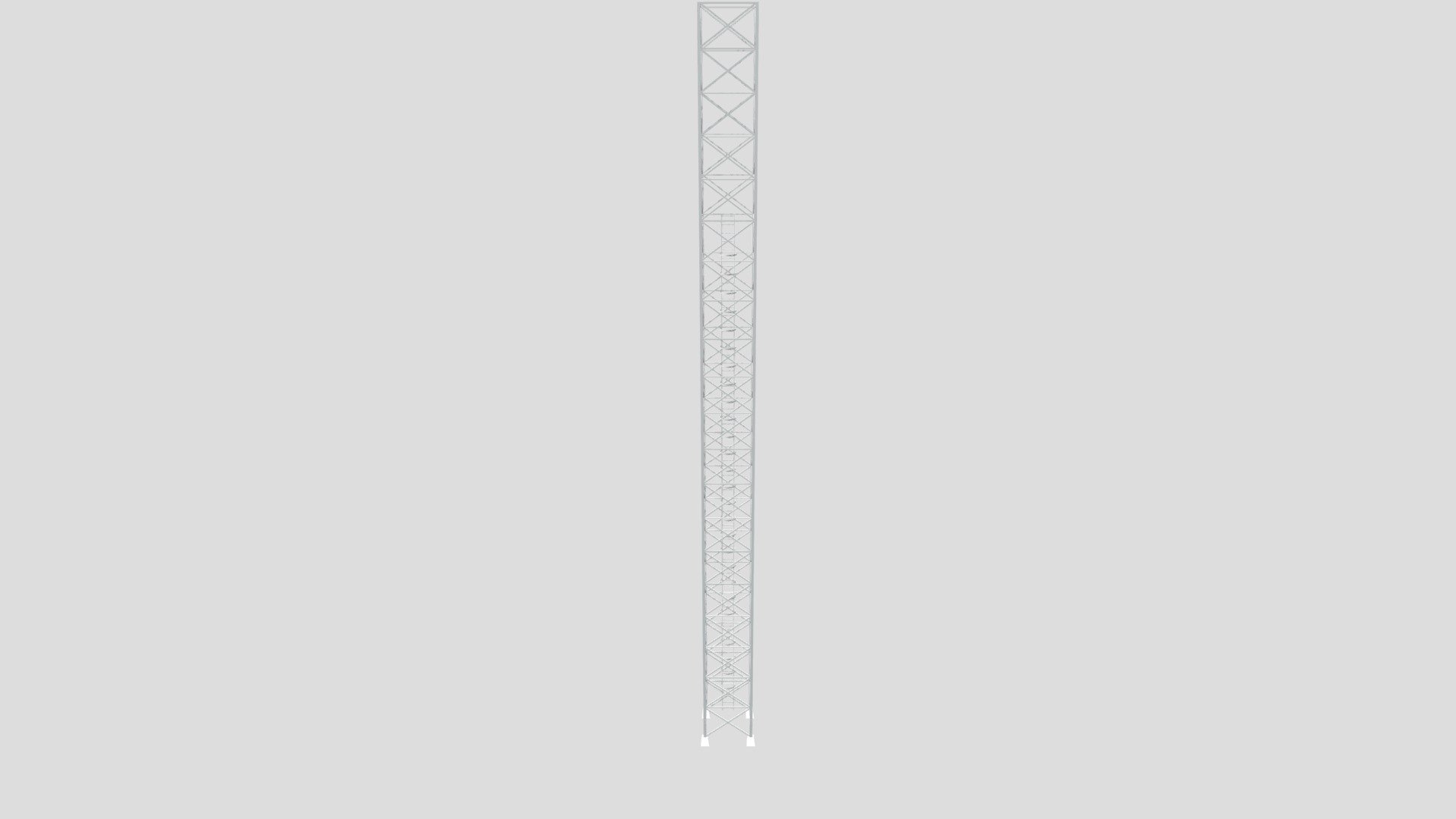 Truss tower - Download Free 3D model by olisil [6941f6b] - Sketchfab