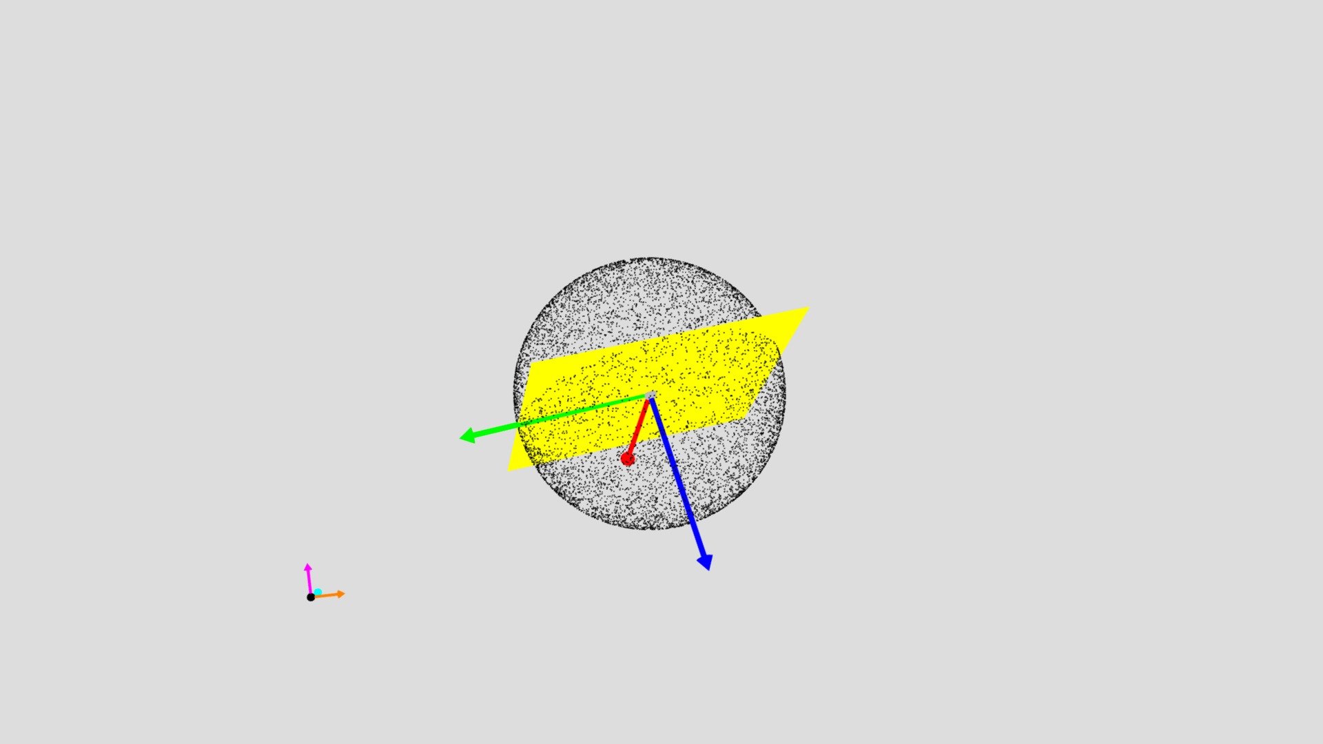 Fit plane of a spherical distribution of points - Download Free 3D ...
