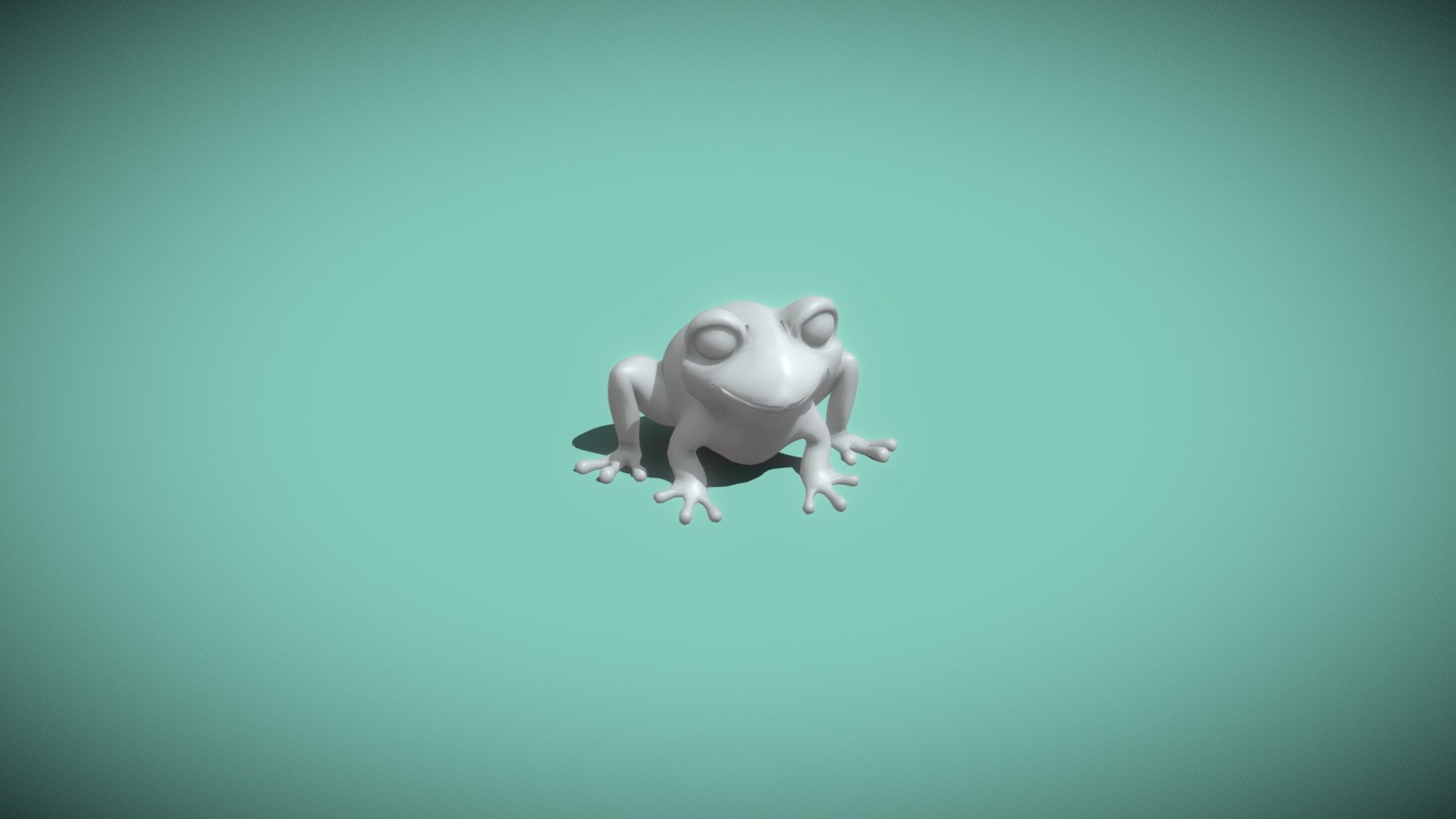 Cartoon Frog Animated Rigged Base Mesh 3D Model - Buy Royalty Free 3D ...