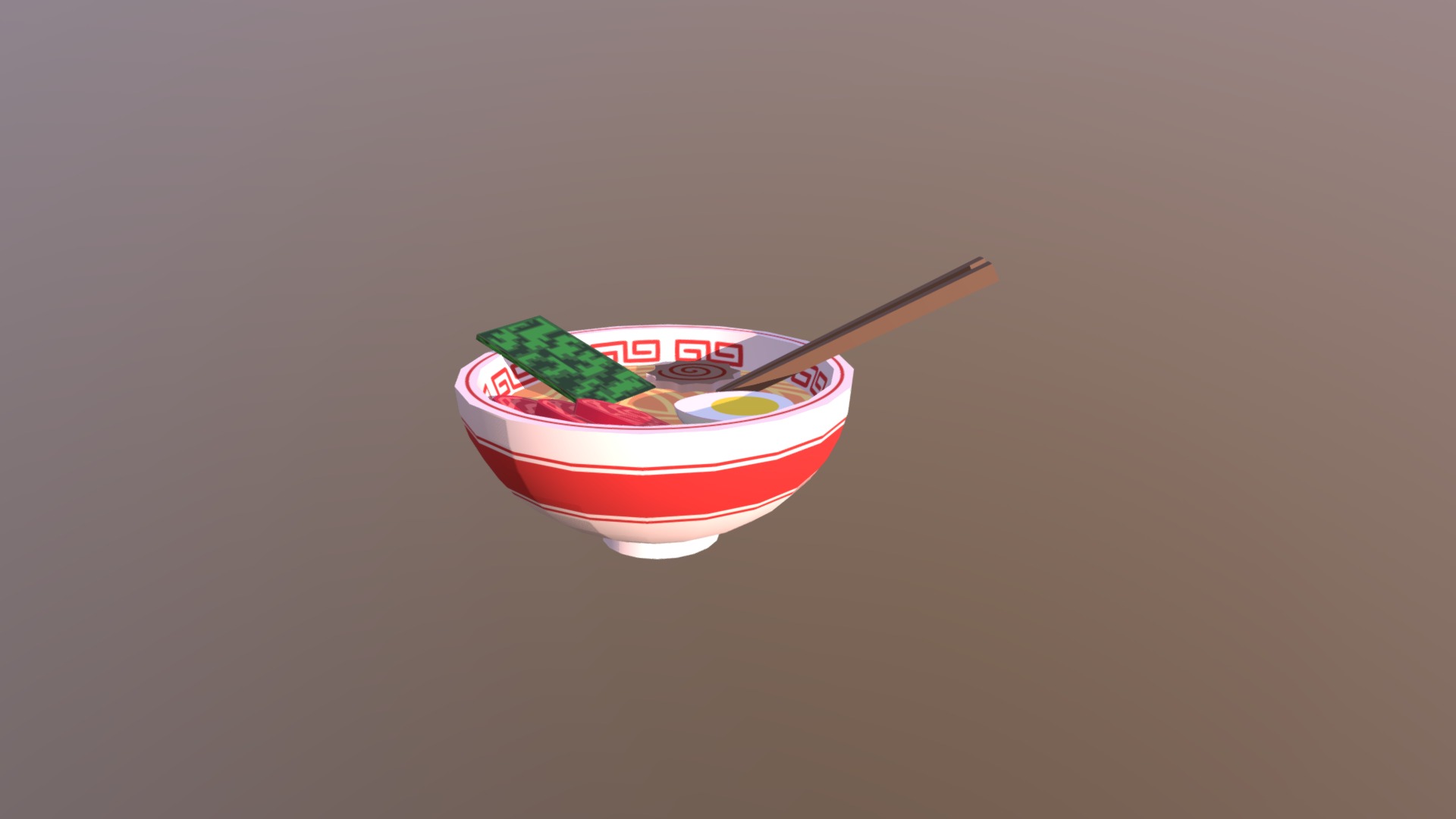 Ramen Bowl - 3D model by VforValensa [6948158] - Sketchfab