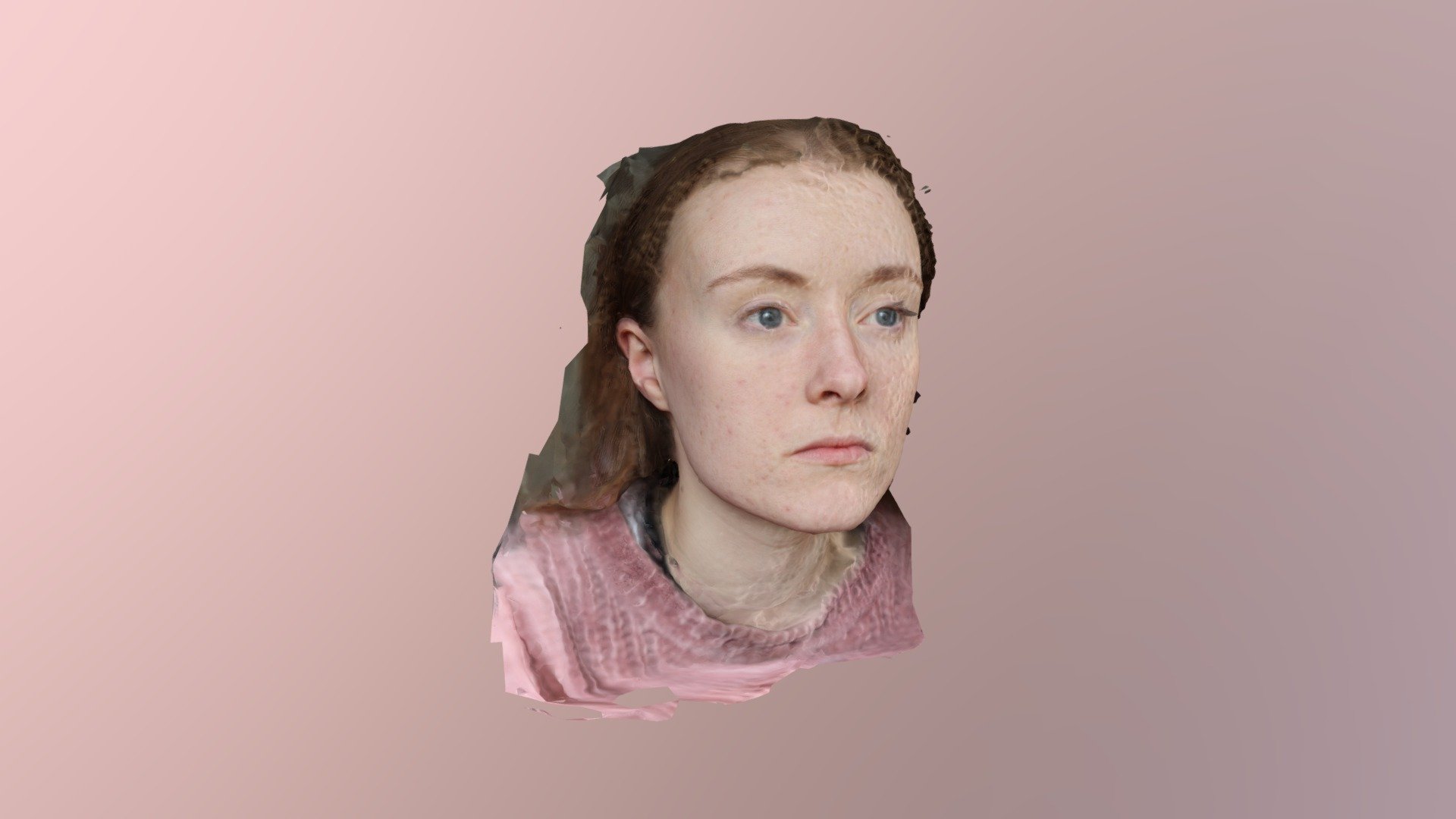 Face Scan Attempt#1 - 3D model by RyanDouglas [6948380] - Sketchfab