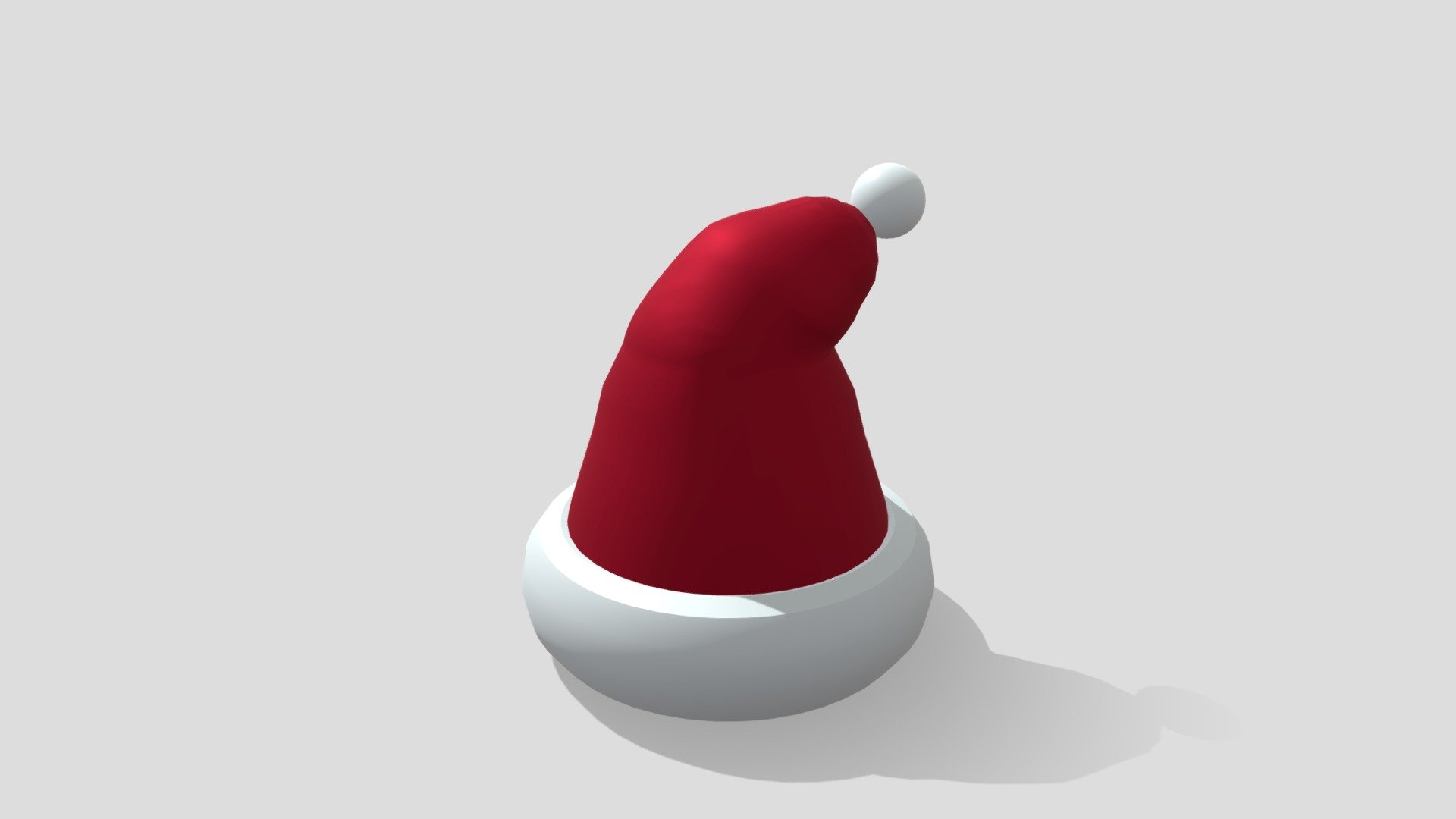 Christmas hat Santa hat - Download Free 3D model by Compozip Studios ...