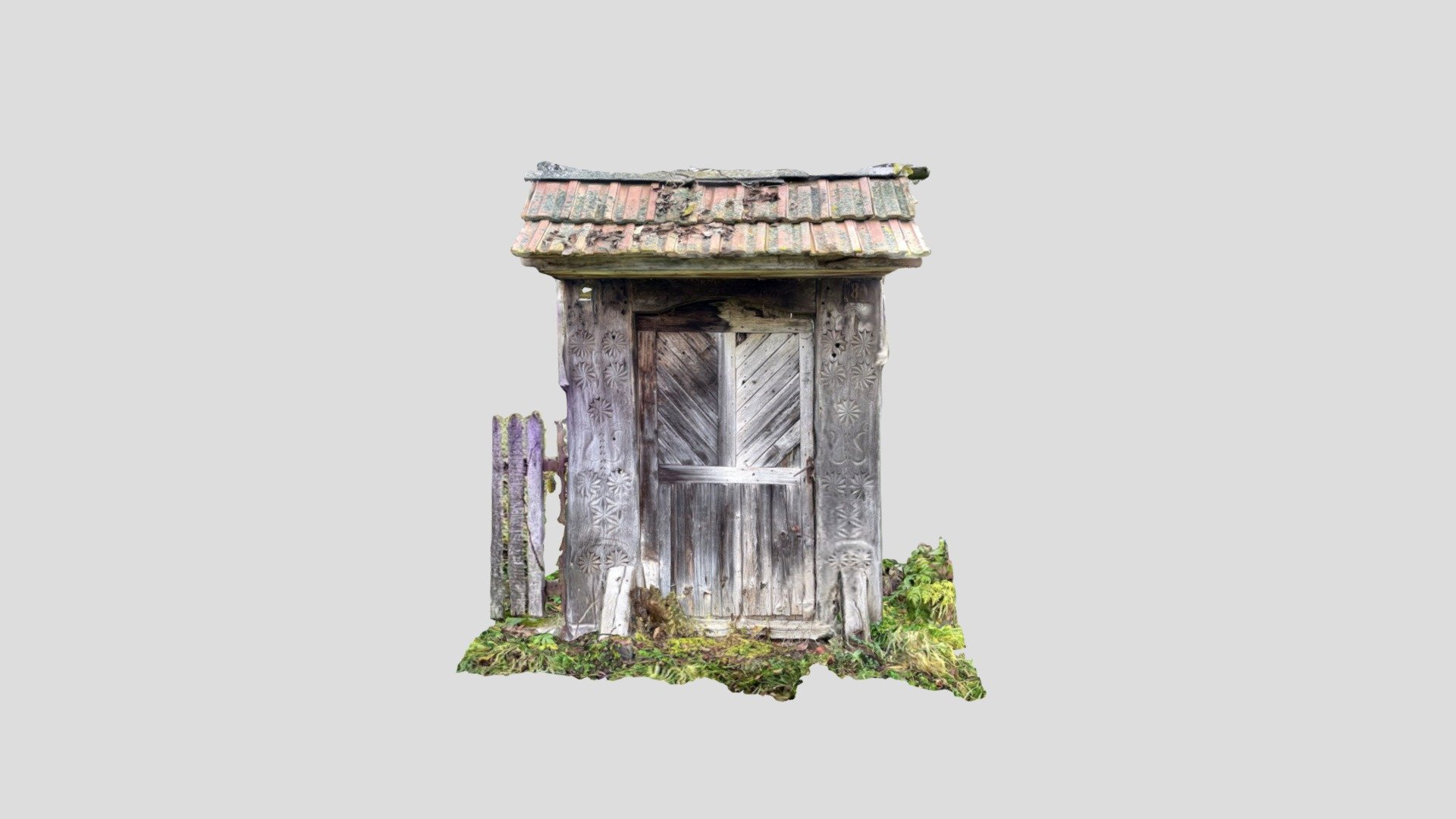 Poartă din Petrindu, județul Sălaj - Download Free 3D model by ...