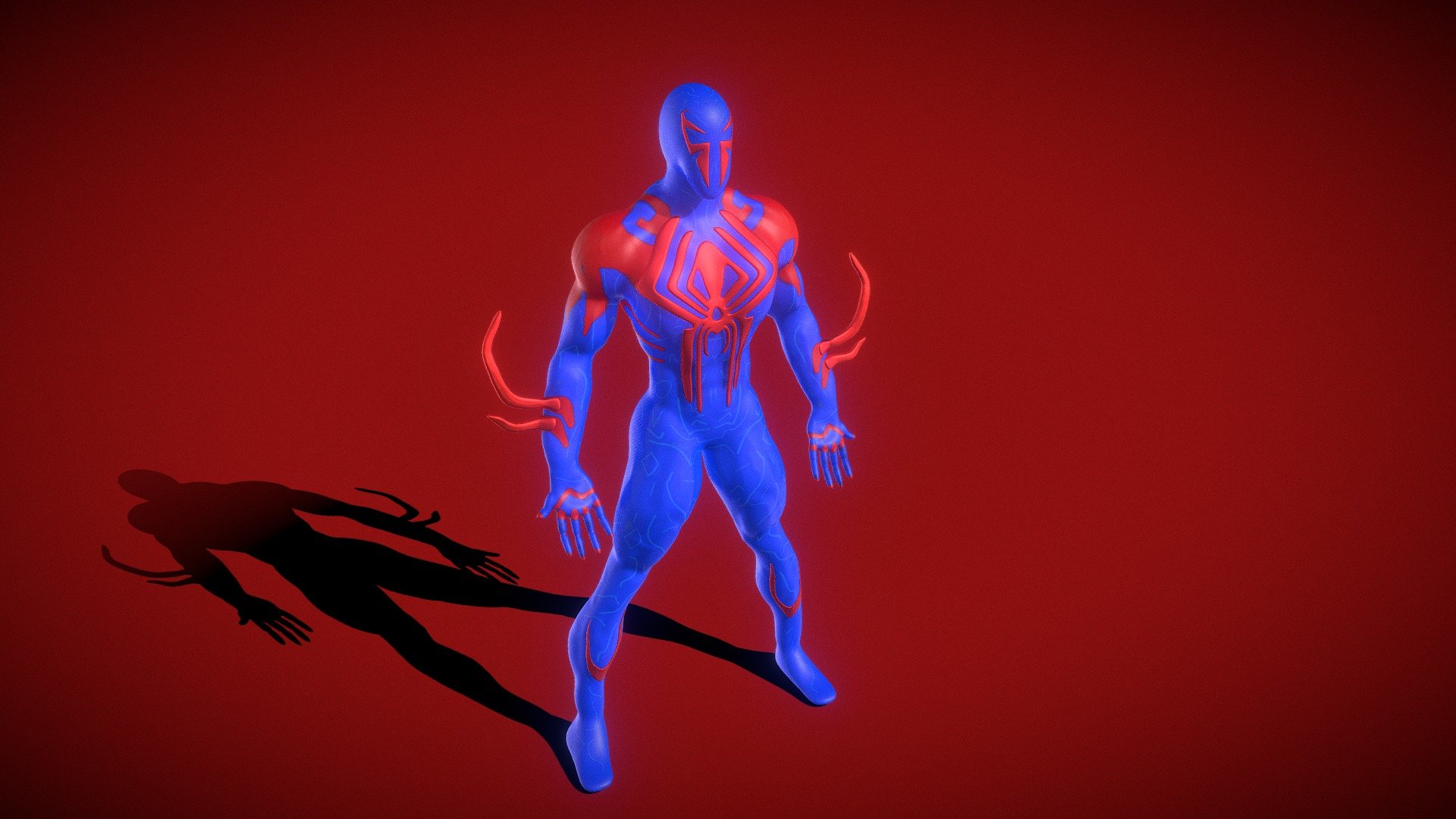 Spiderman 2099 Miguel O'Hara - Download Free 3D model by PatMat ...