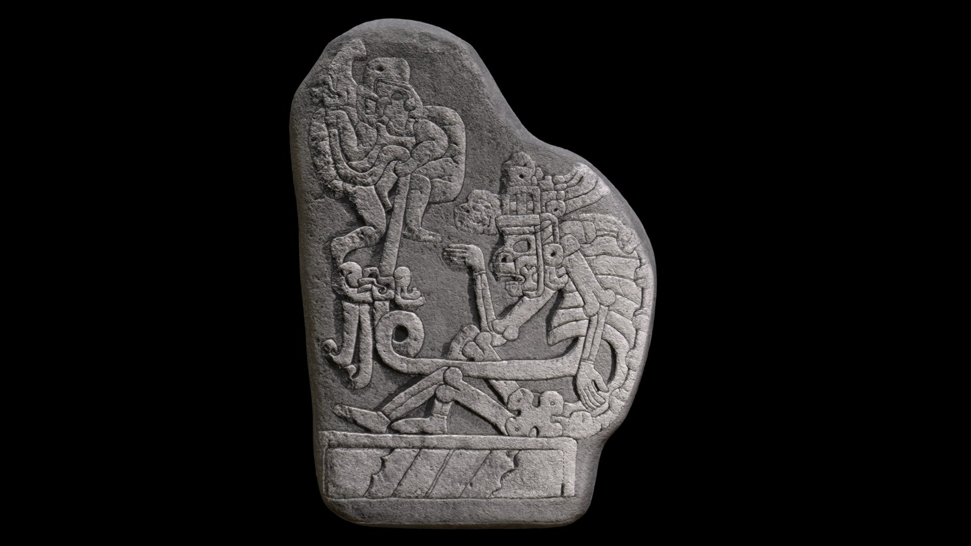 Izapa Stela 50 High Rez - 3D model by Rhett Wimmer (@Pavus_The_Pug ...