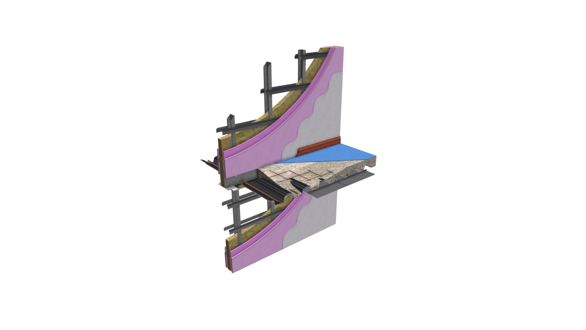 Metsec Detail - D005 - 3D model by bimstore (@Revitspace) [694d061 ...