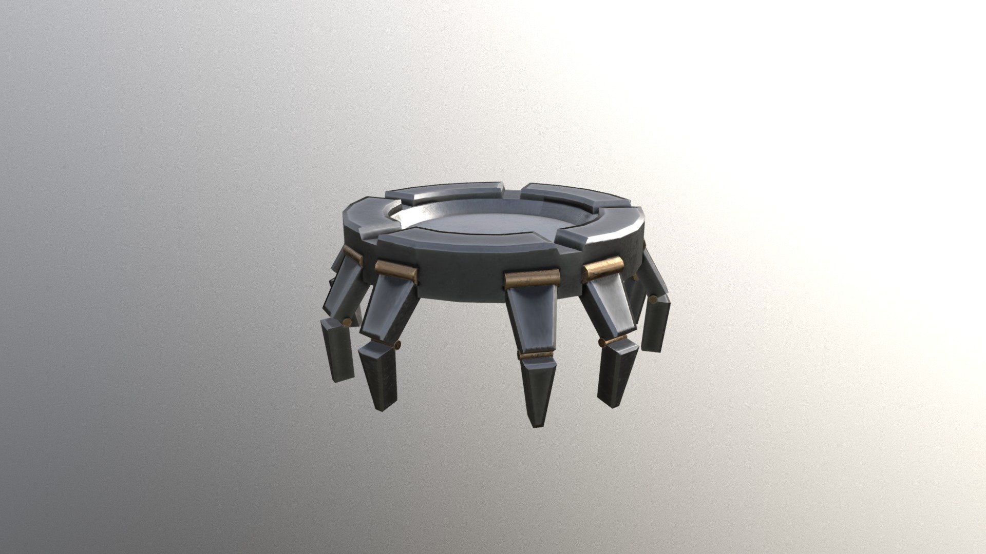 Automated_Ash_Tray - 3D model by wade626 [694e027] - Sketchfab