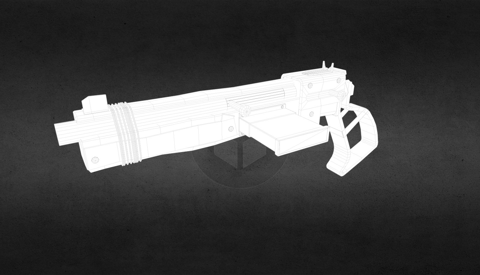 Pipe Gun (test) - 3D model by gferrandez [694ea0c] - Sketchfab