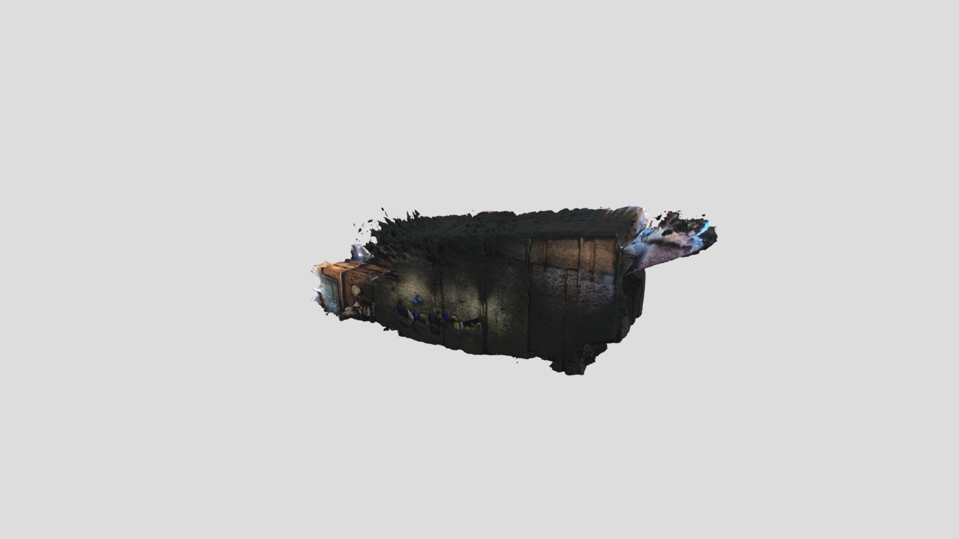 Dharavi Compound 13 Gowdown interior - 3D model by demondawson [6950ce6 ...