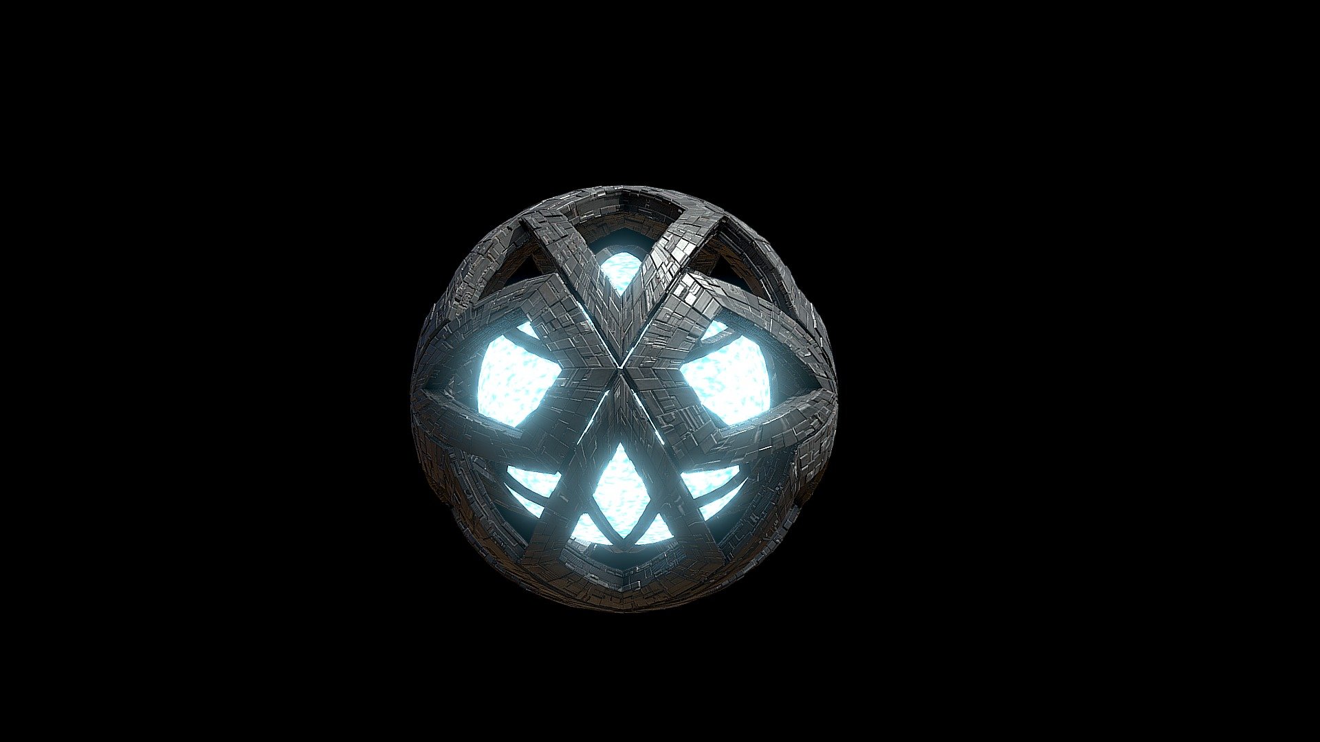 Star Core Space Station alRihla - Buy Royalty Free 3D model by ...