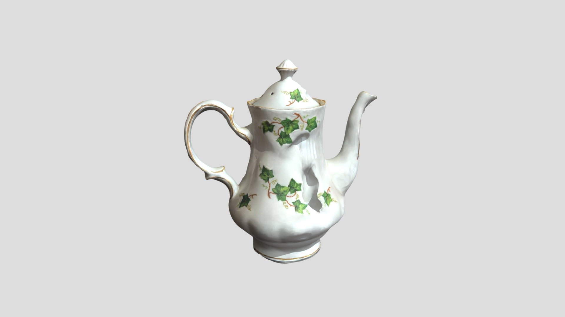 Antique Tea Pot 001 - Download Free 3D model by ShortyPlaysPC [6951cb5 ...