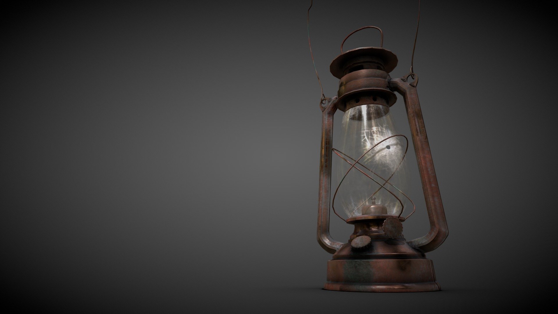 Old Oil Lamp - Download Free 3D model by LACooper [6952fe3] - Sketchfab