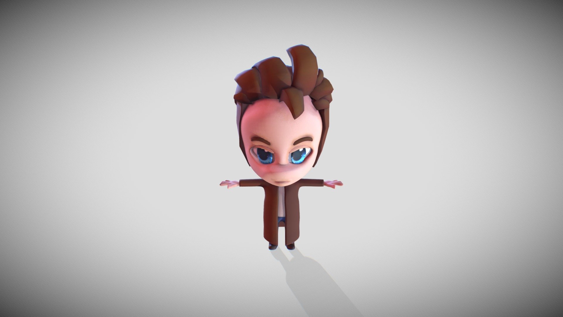 Smol Chibi John - 3D model by alperademkotan [69542b2] - Sketchfab