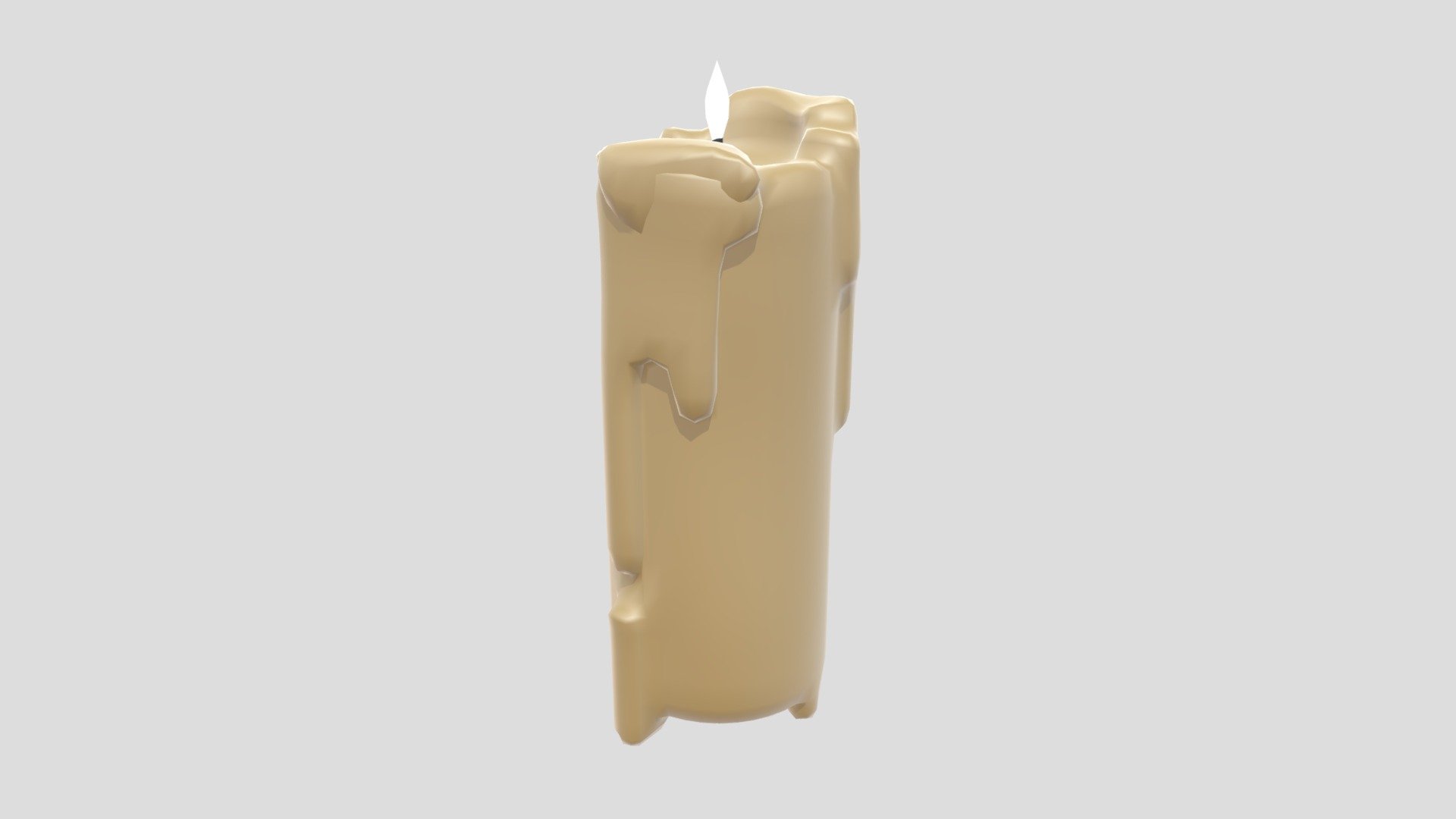 candle 2 - Download Free 3D model by amal6upta [695534e] - Sketchfab
