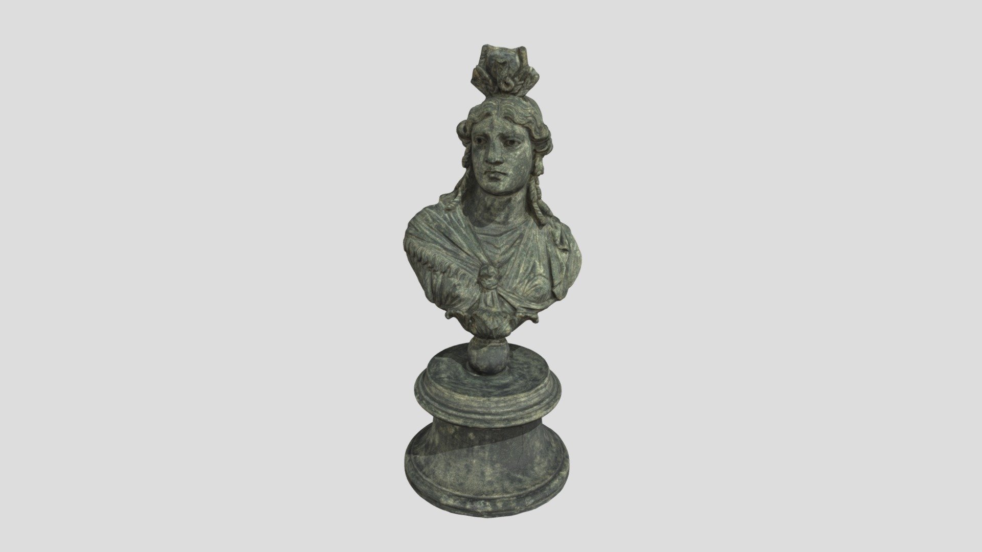 Roman-bust-of-isis (2) - 3D model by diego0309 [6955fb5] - Sketchfab