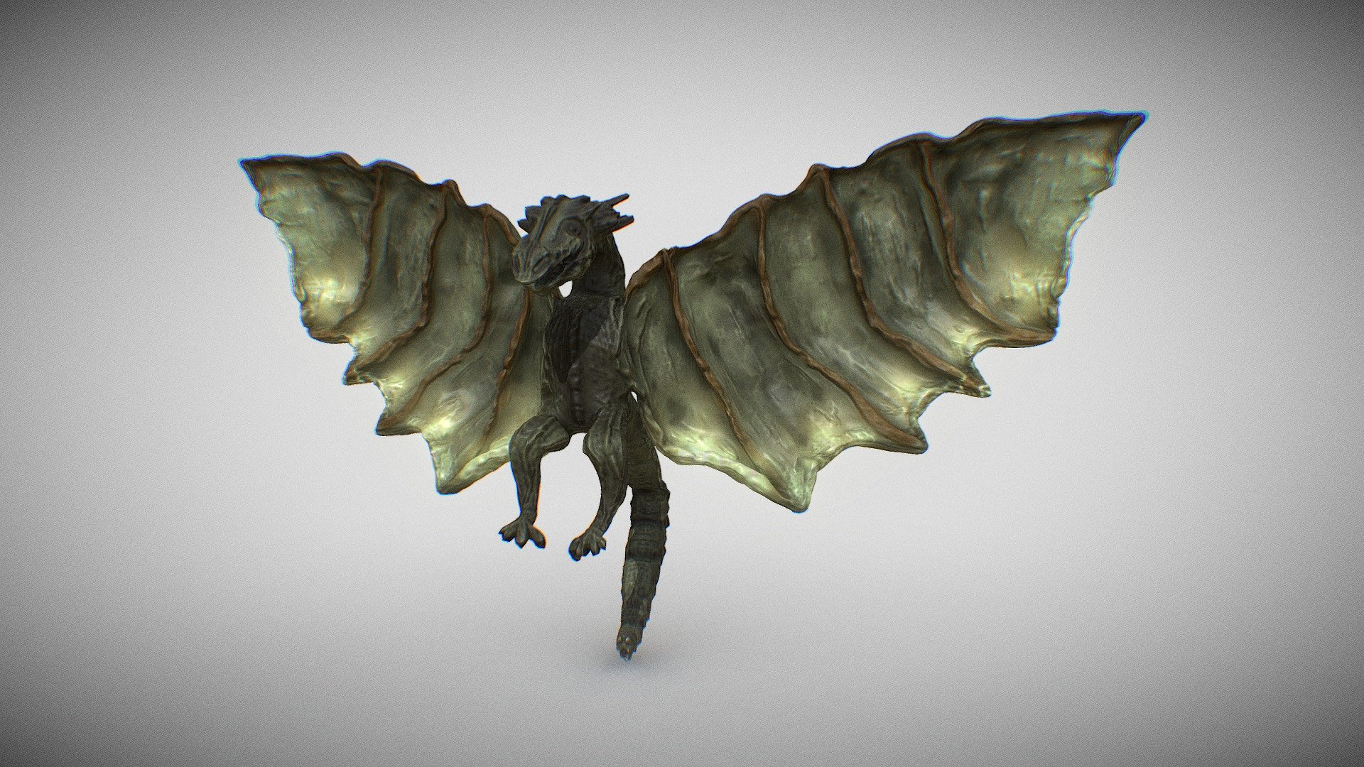 Dragon Model - 3D model by Santiago Cepeda (@ecepeda3) [6956f93 ...