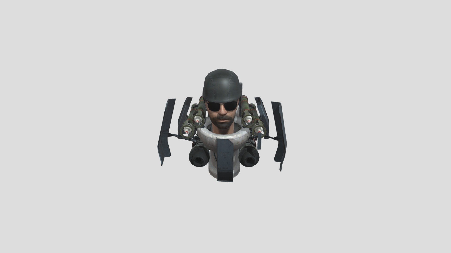Shield rocketeer skibidi toilet - 3D model by Ayazpiggy [695716a ...