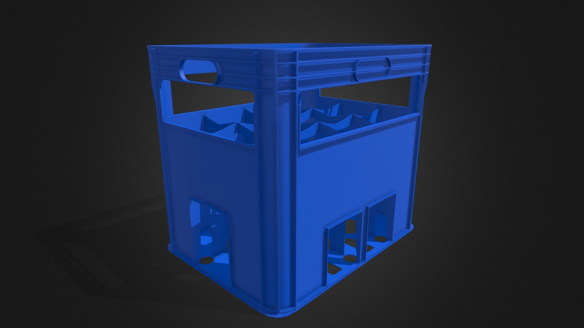 beer crate 12x750ml - Download Free 3D model by Turtle_Flipper ...