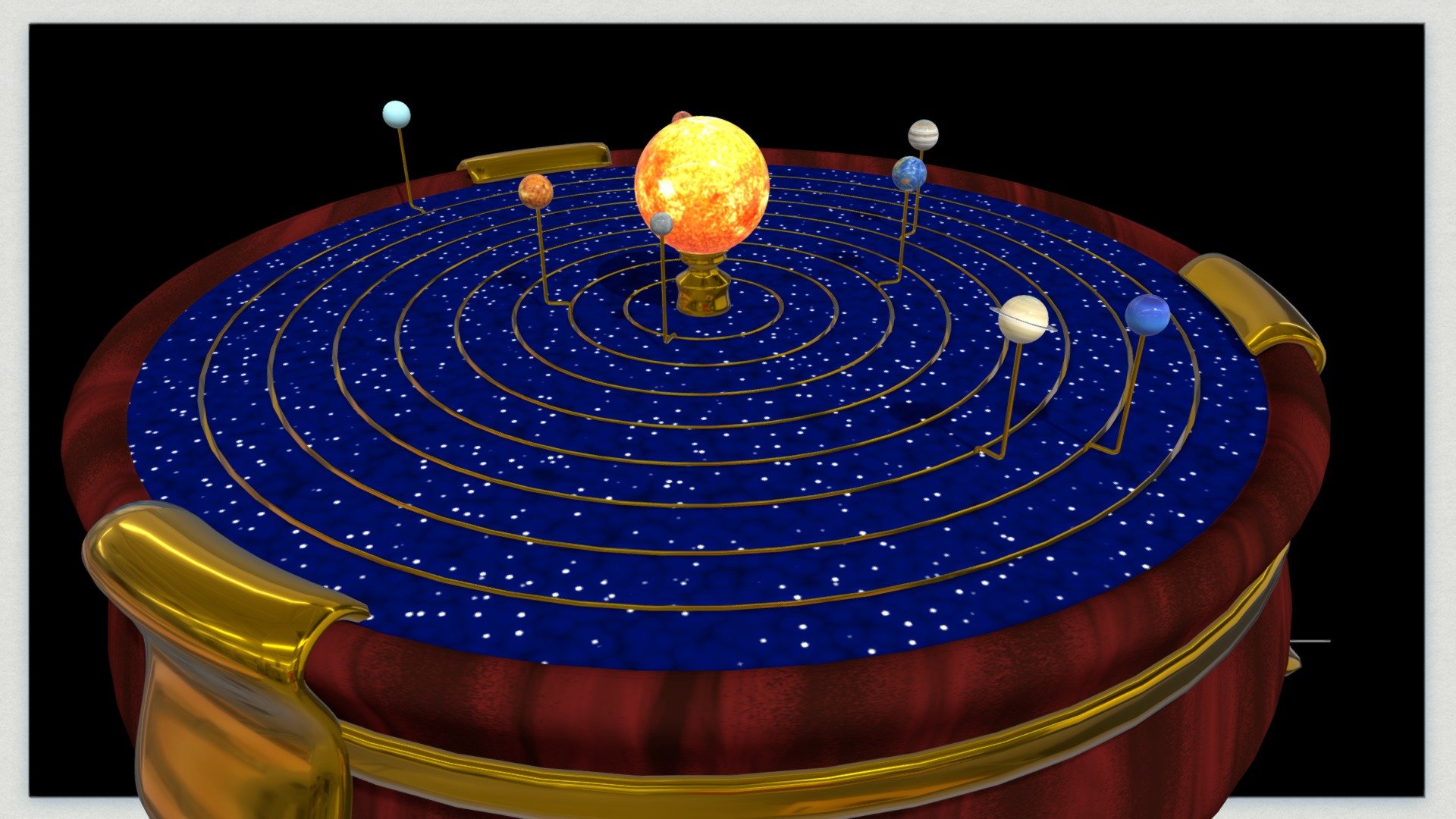 solar system - Download Free 3D model by Scielab [6957e1f] - Sketchfab