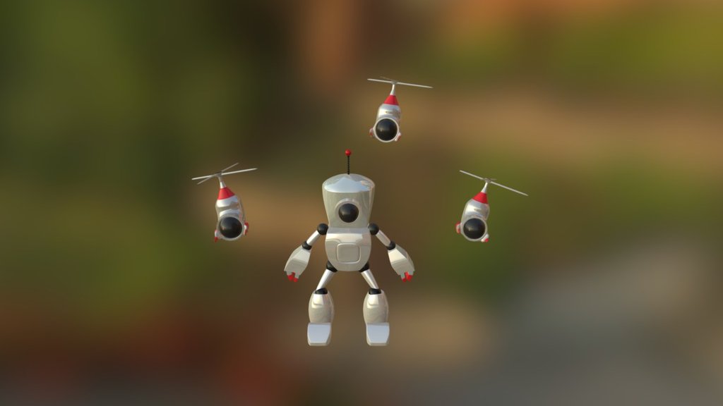 Robochip - 3D model by alejandrocaceres [6958ebb] - Sketchfab