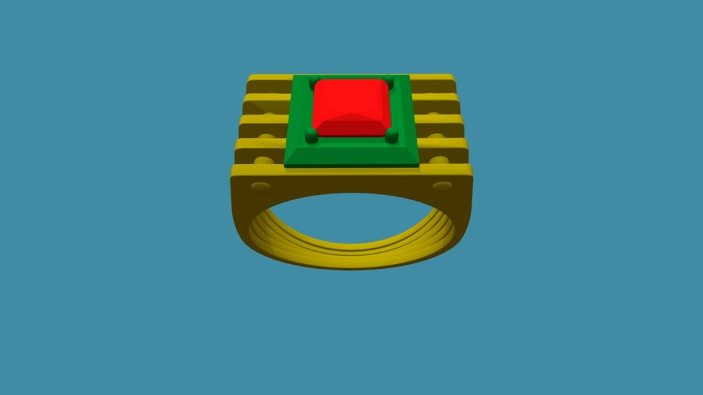 Survival Ring - 3D model by debbie-s [695976f] - Sketchfab