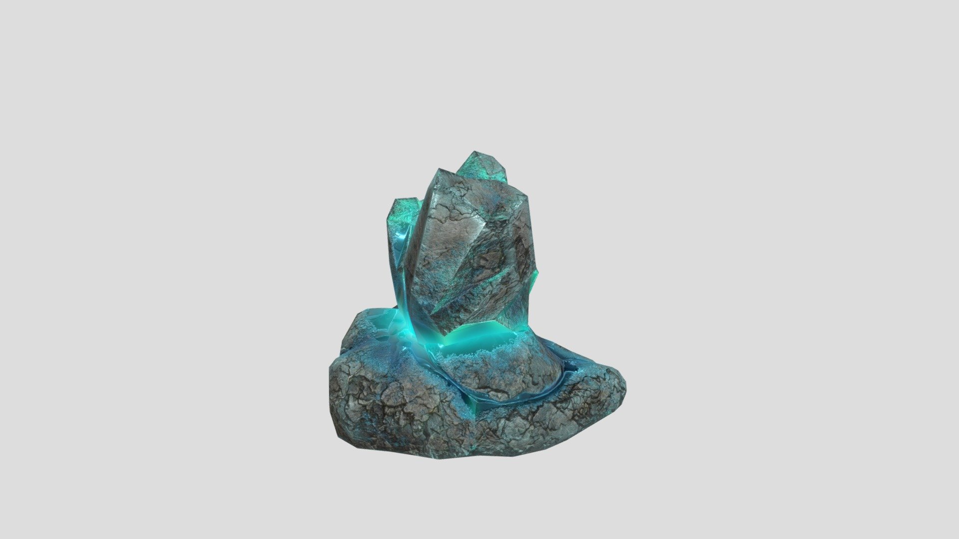Fantasy-crystal-stone - 3D model by cbqnt [695b6b3] - Sketchfab