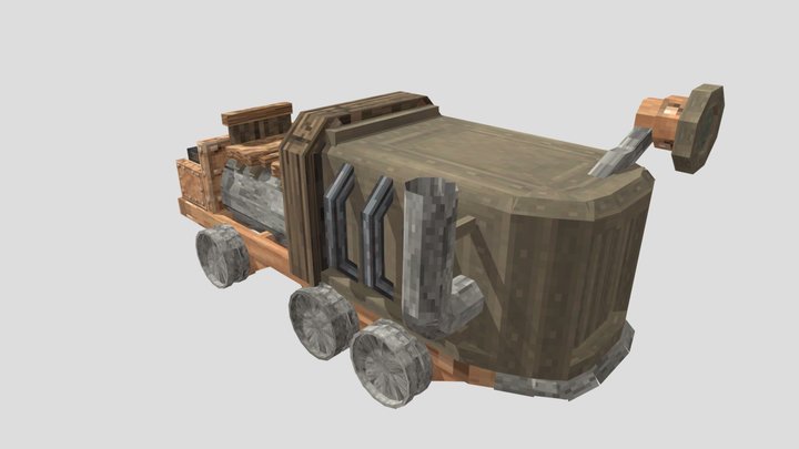 Minecart 3D models - Sketchfab