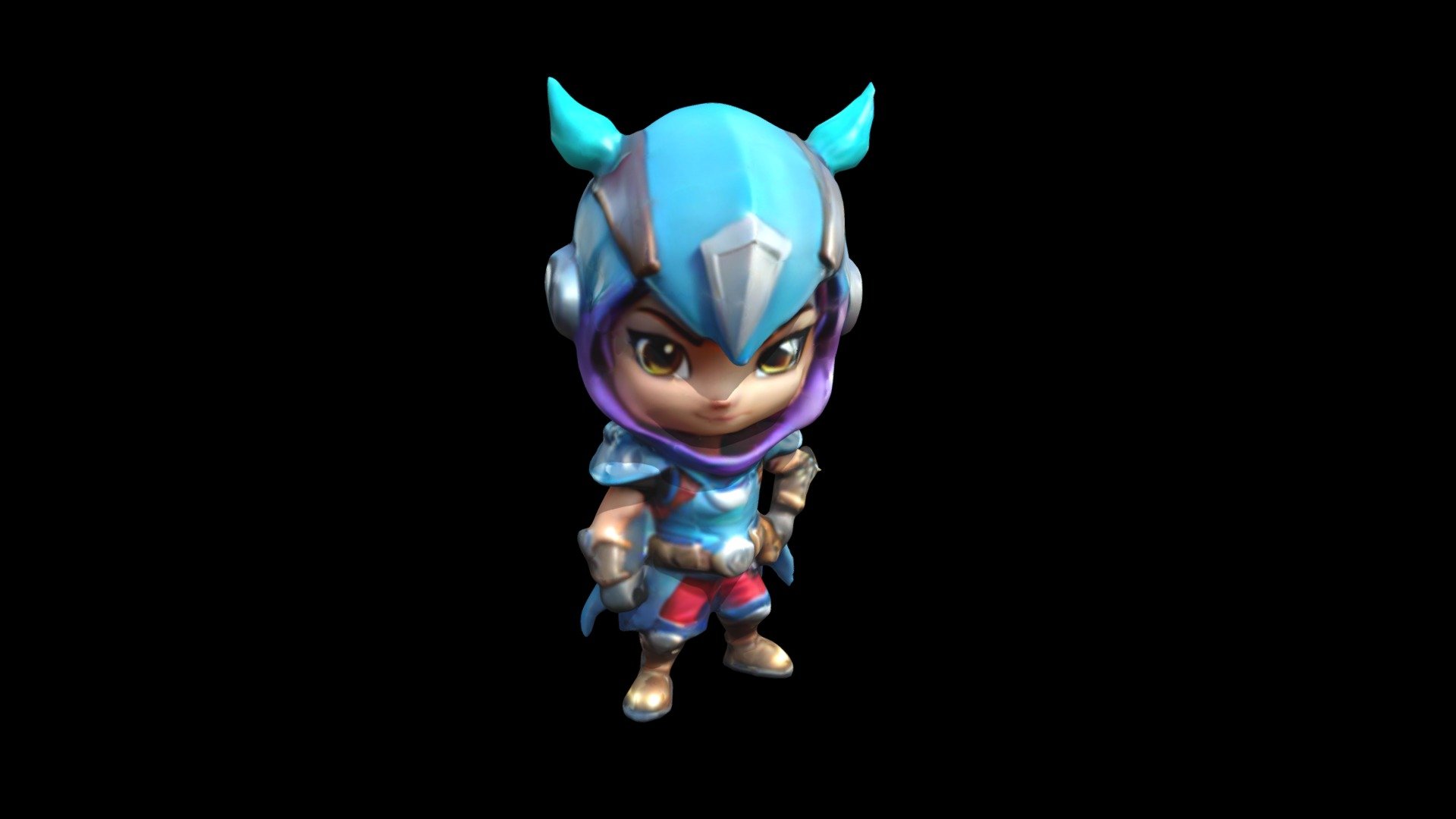 Action-Packed Fighter Epic Battle Doll - Download Free 3D model by ...