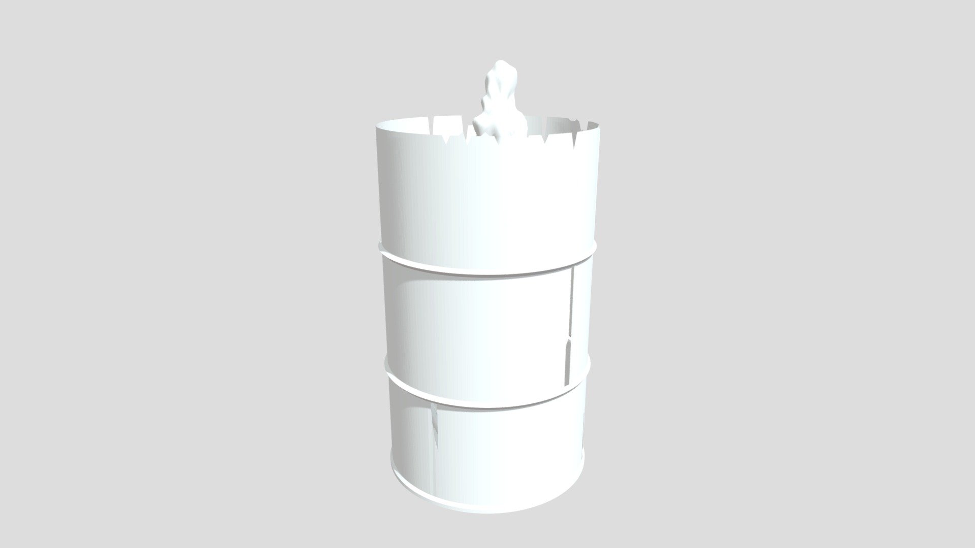 burning barrel - 3D model by dsfe2cc [695d90c] - Sketchfab
