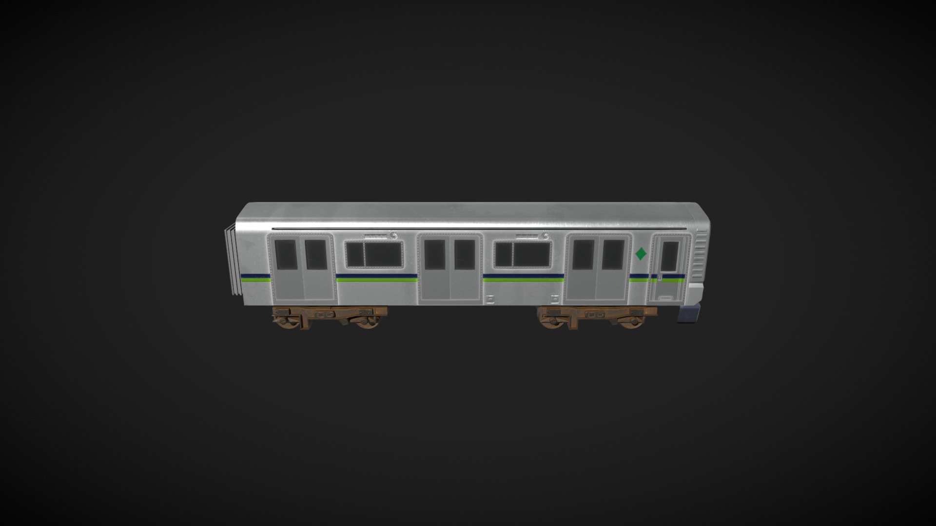 Train Locomotive - 3D model by cguick [696016a] - Sketchfab