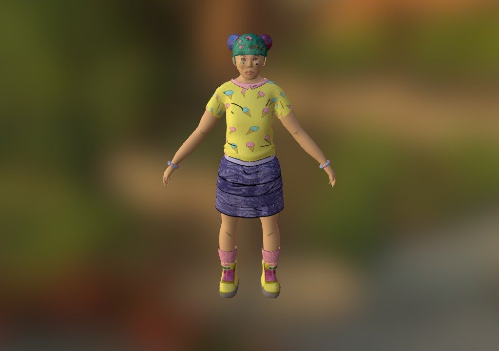 Dichotomy Character - 3D model by arekkusu15 [6961a3b] - Sketchfab