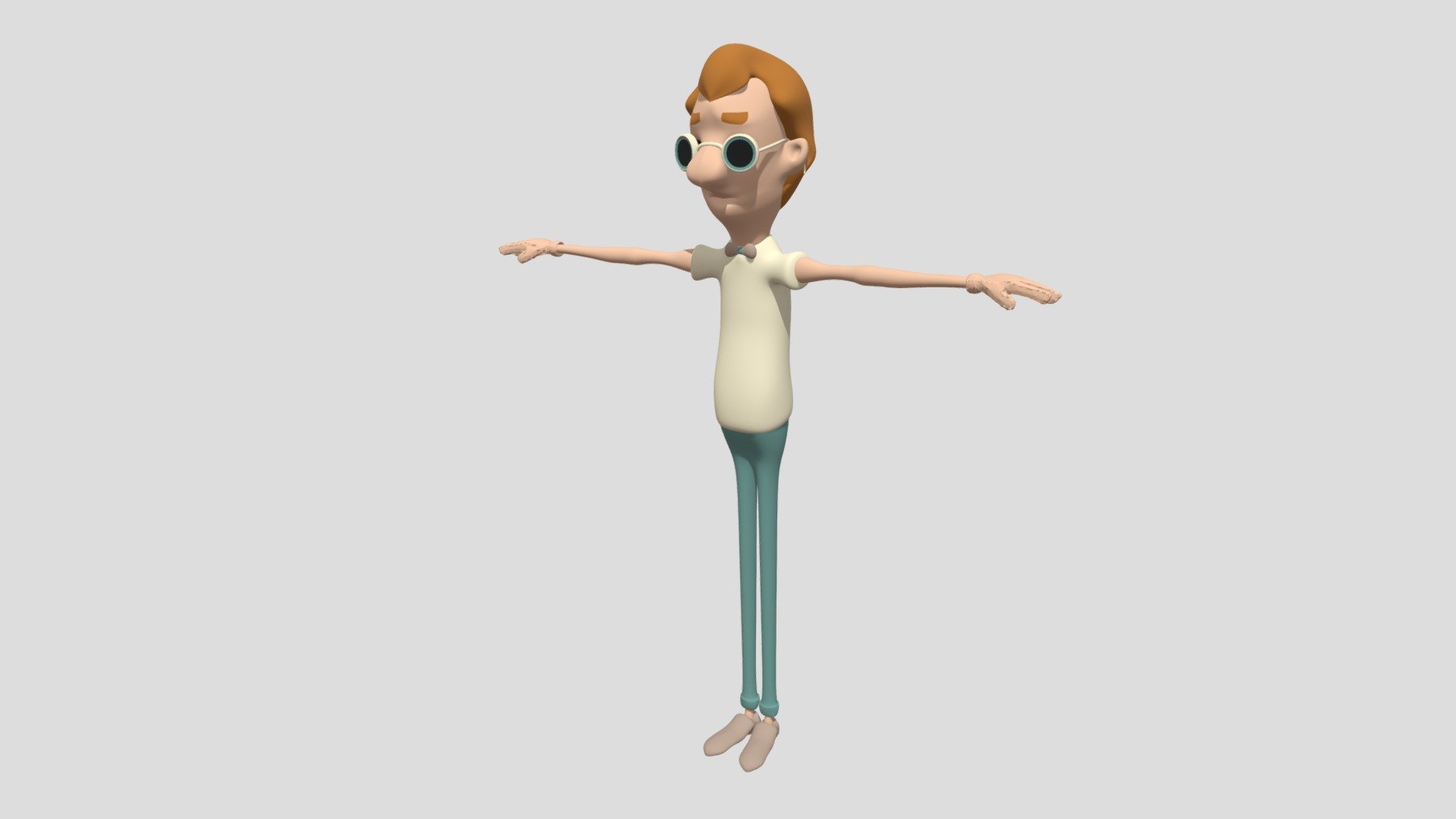 Fred HD Character (Rendered In Blender ) - Download Free 3D model by ...