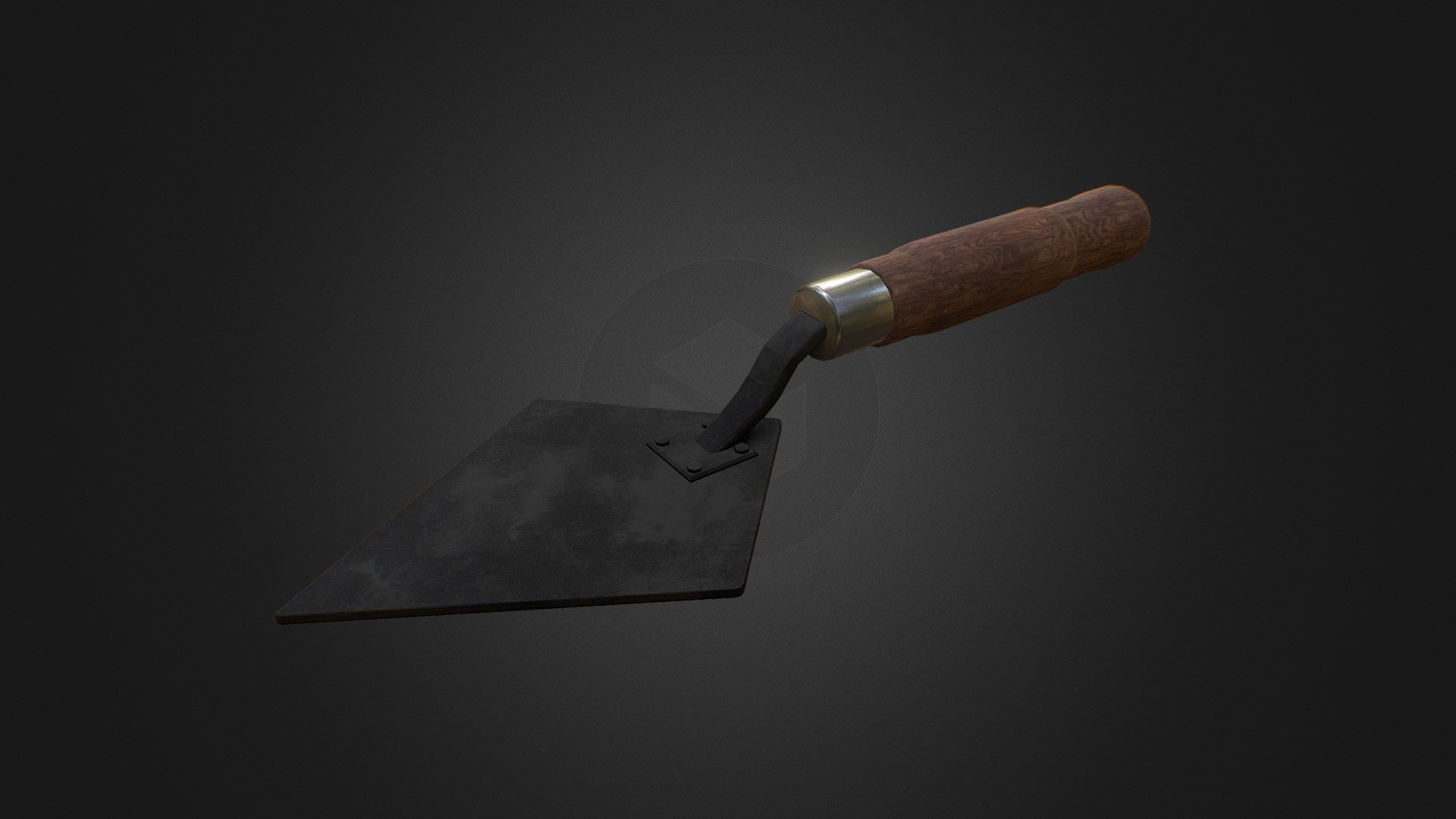 Simple Trowel - Download Free 3D model by Blender3D [69621d5] - Sketchfab