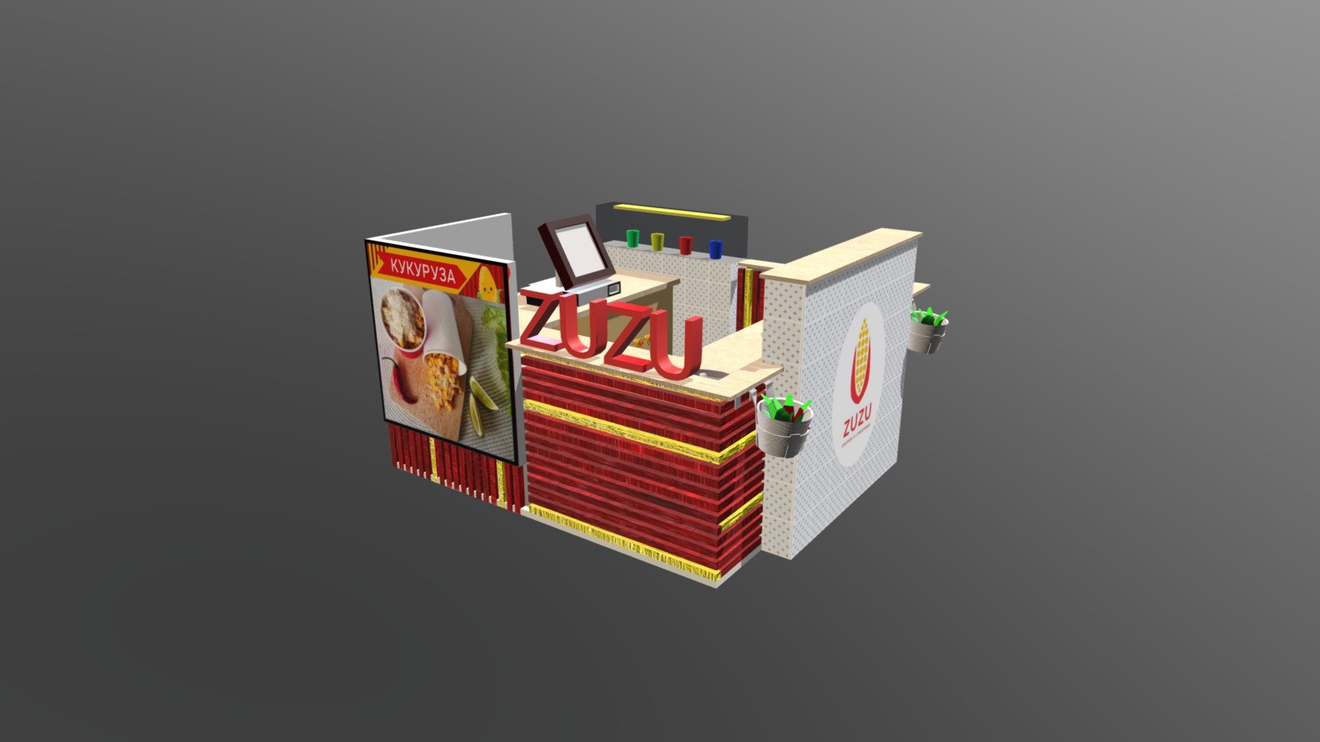 ZUZU red - Download Free 3D model by garenagamer94 [69621fd] - Sketchfab