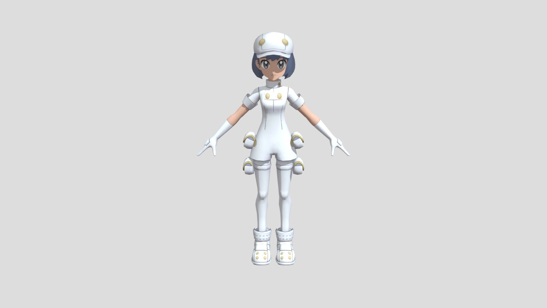 Female Aether Foundation Member - Download Free 3D model by Mex ...