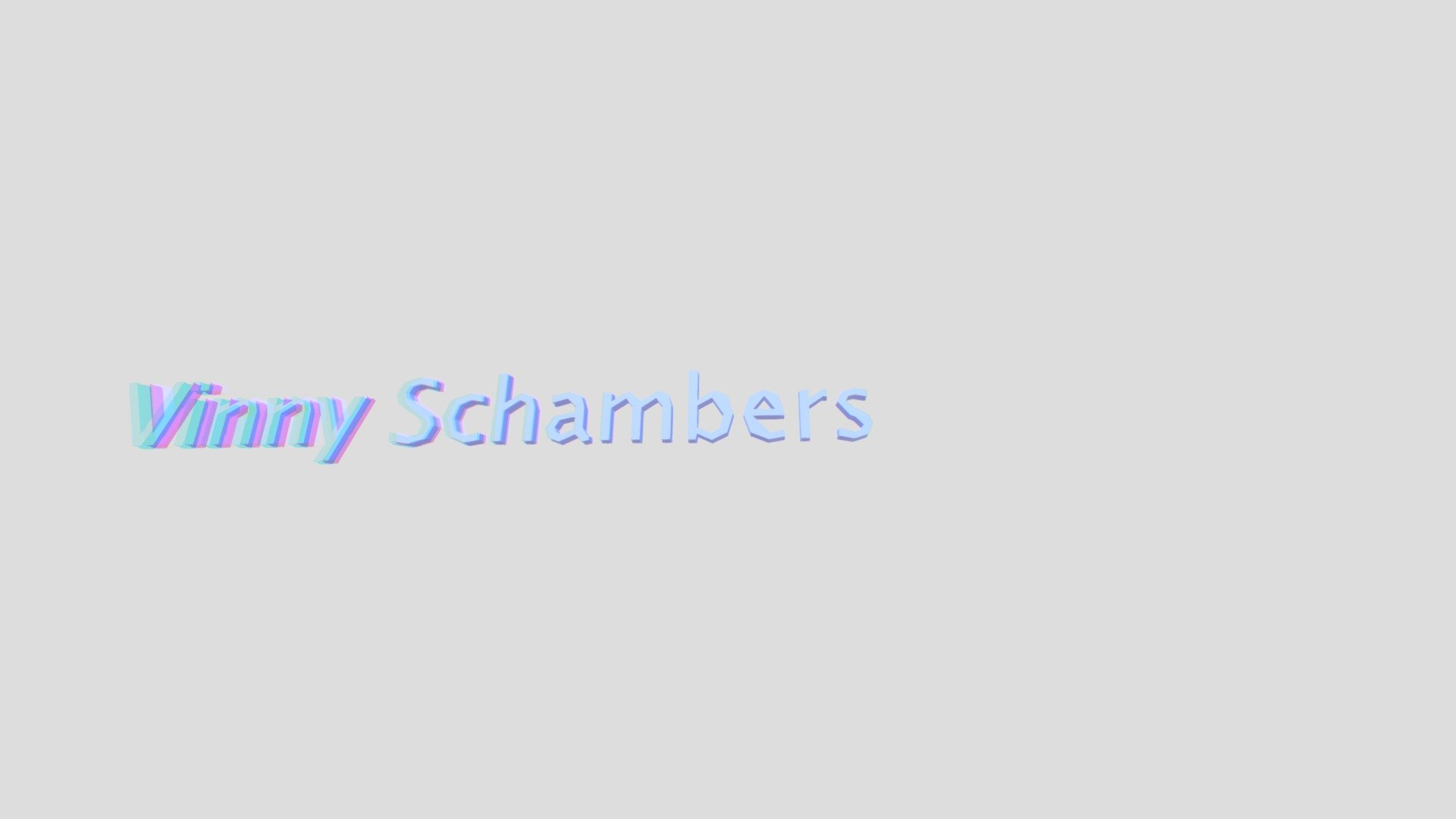 Vinny Signiture - Download Free 3D model by vinnyschambers [696566b ...