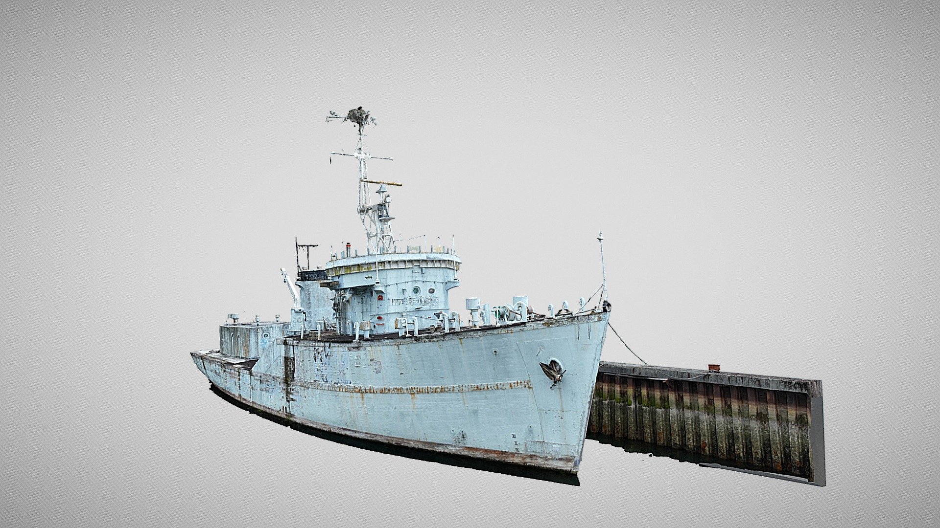 HMCS Cowichan - Abandoned Navy Boat - 3D model by Terrain Scan ...
