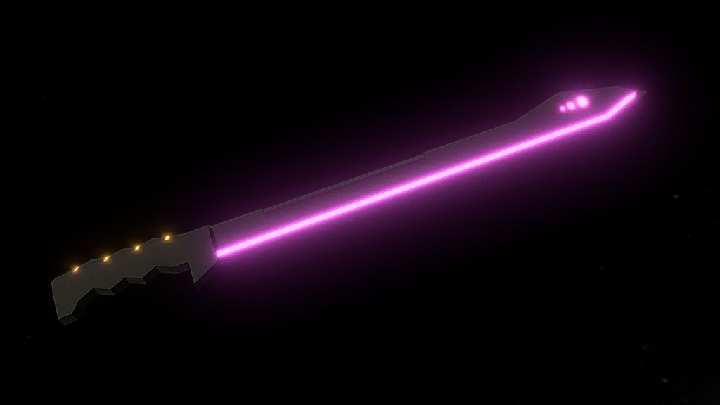 Futuristic Sword - 3D model by Thiago Ferraro (@thiagoferraro) [6969e28 ...