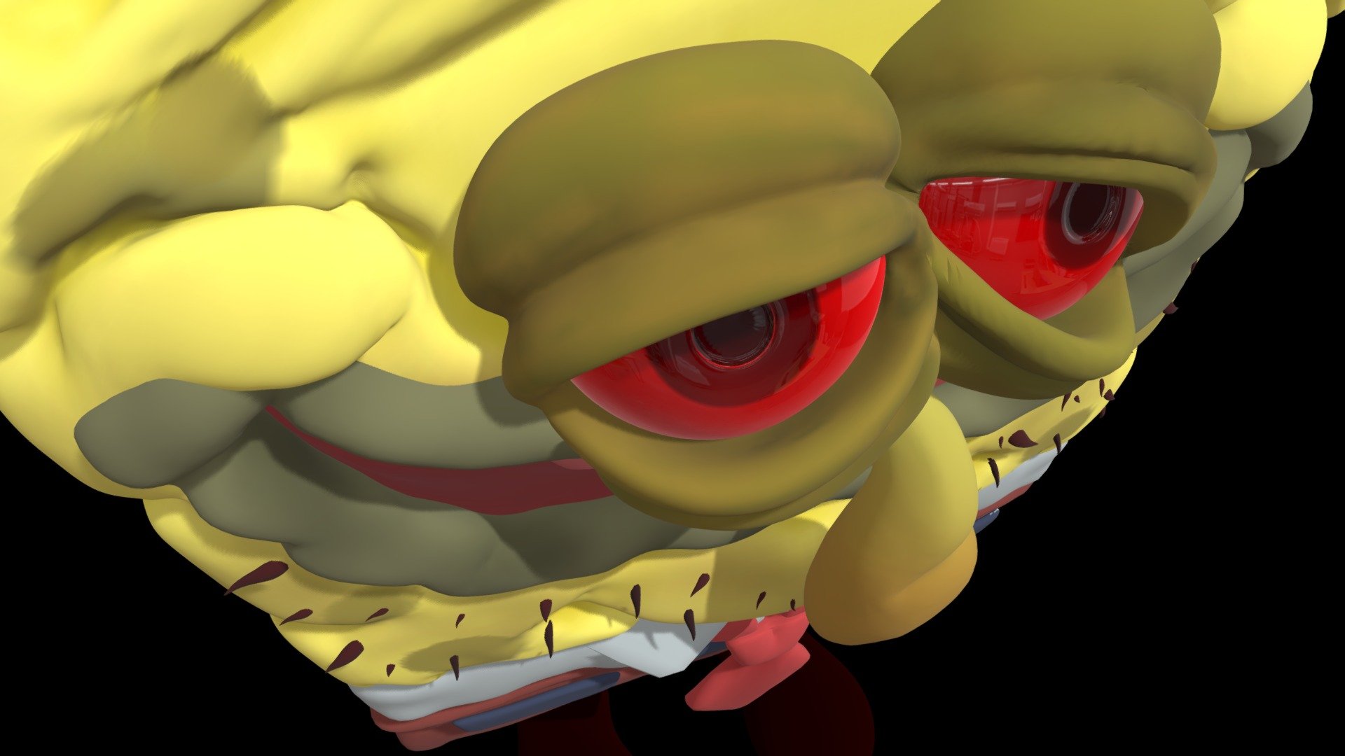 Spongebob - 3D model by mraine2200 [6969f4e] - Sketchfab