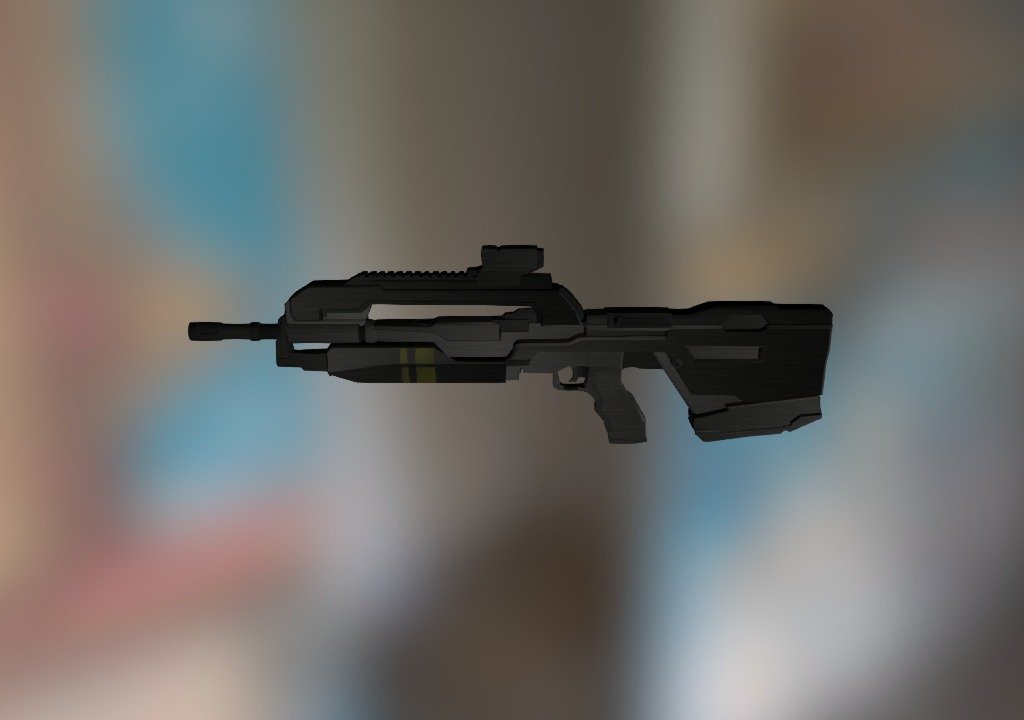 Battle Rifle - 3D model by MrNastyPants [696b723] - Sketchfab