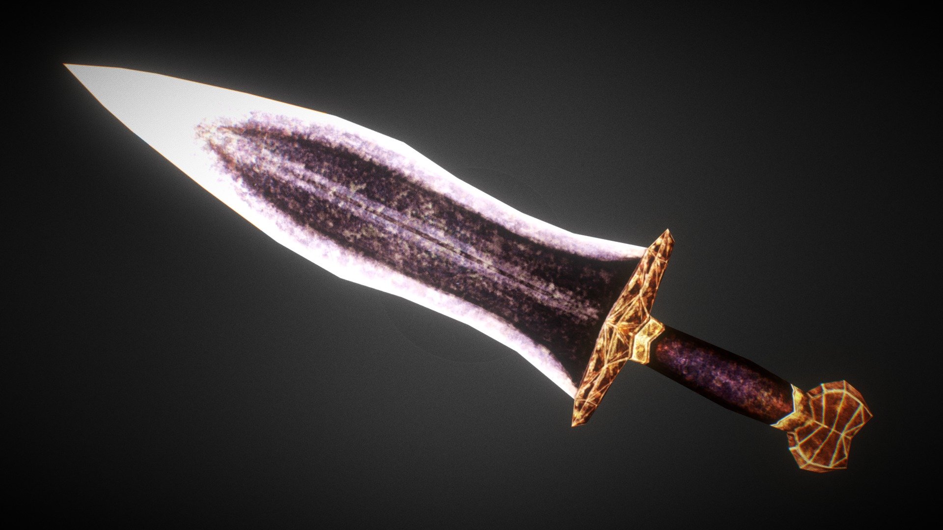 [W009] Pugio Dagger - Download Free 3D model by PriceMore [696ba68 ...