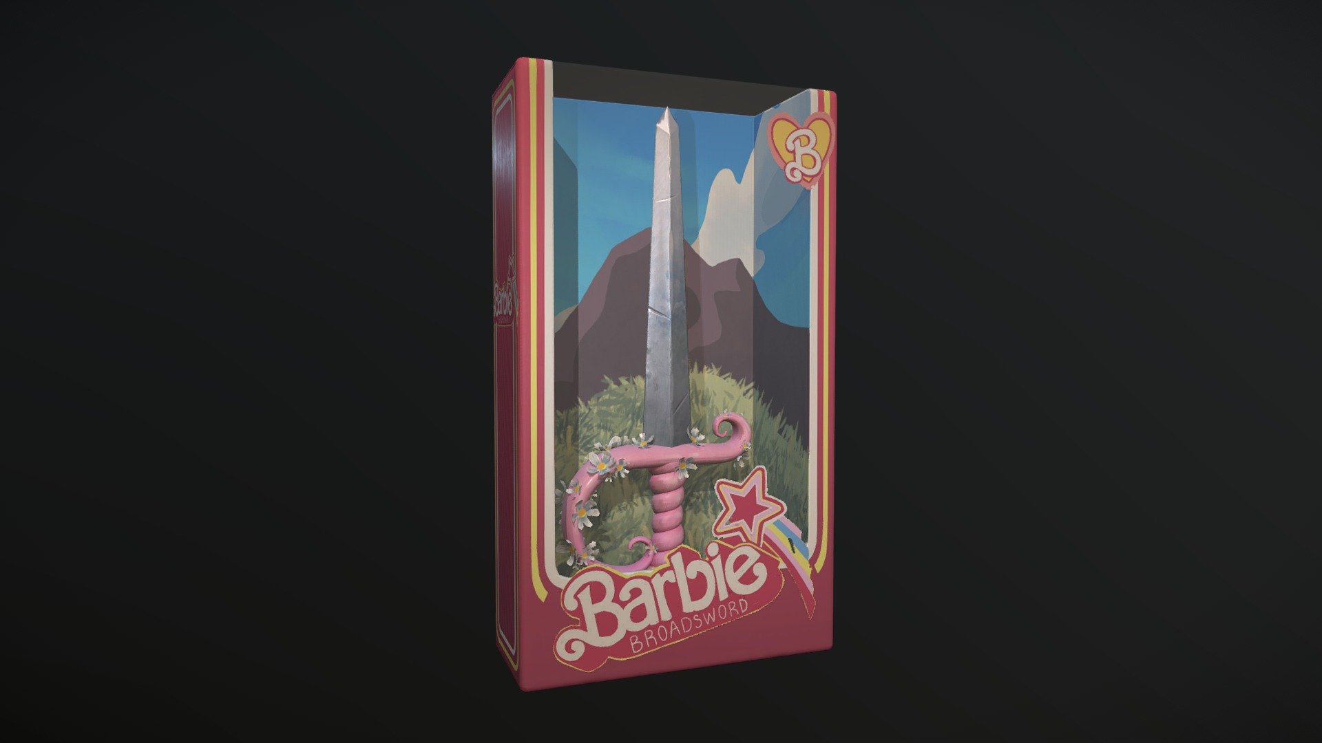 Barbie Broadsword! - 3D model by siapap [696bf76] - Sketchfab