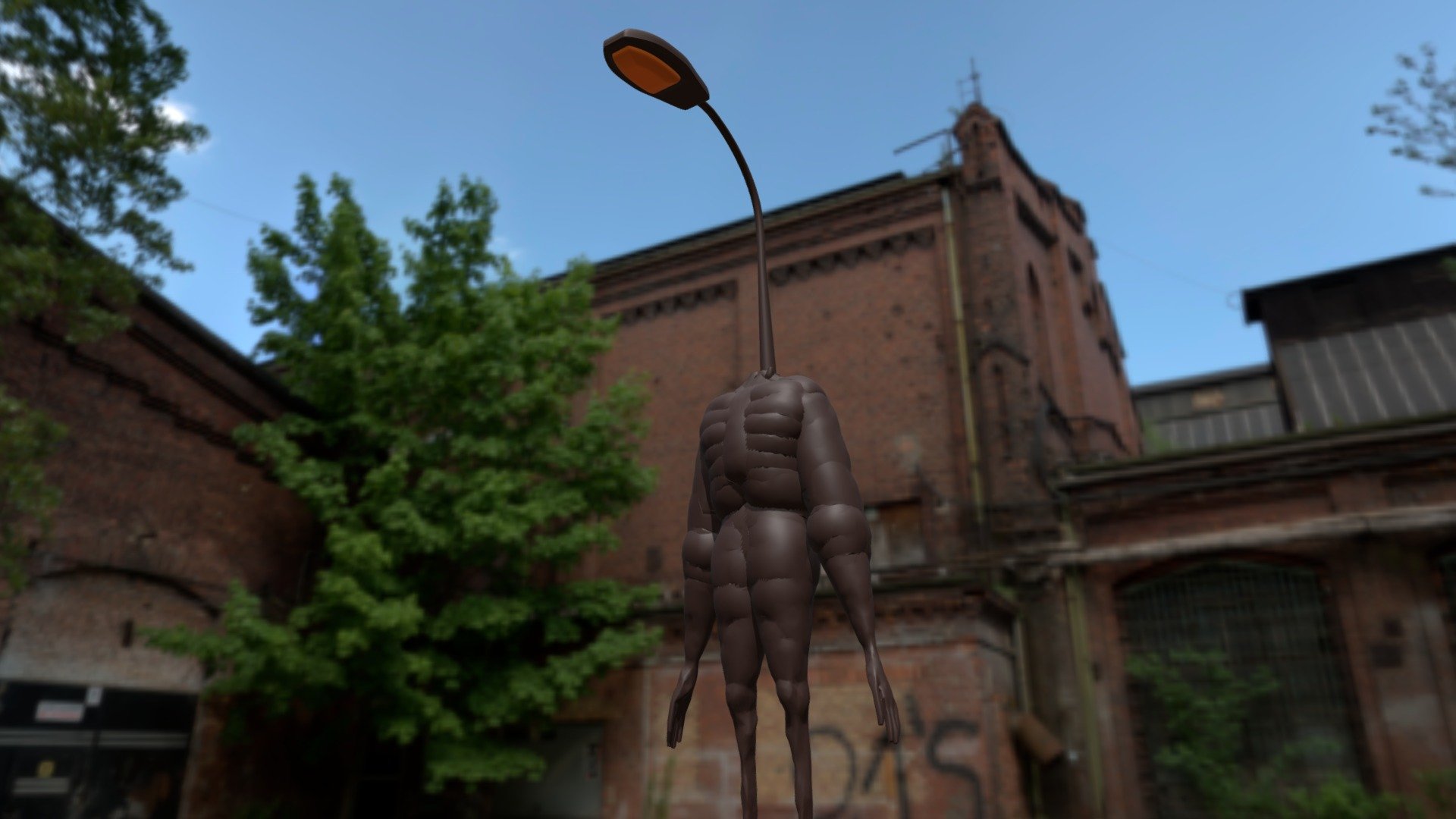 Fat Light Head - Download Free 3D model by Edward Johnson 3 ...