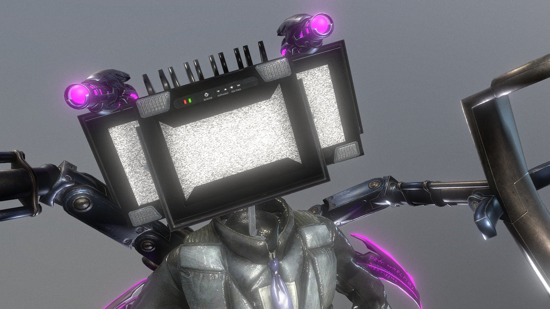 Polycephaly/Large Tv man V3 - Download Free 3D model by THE SMART ...