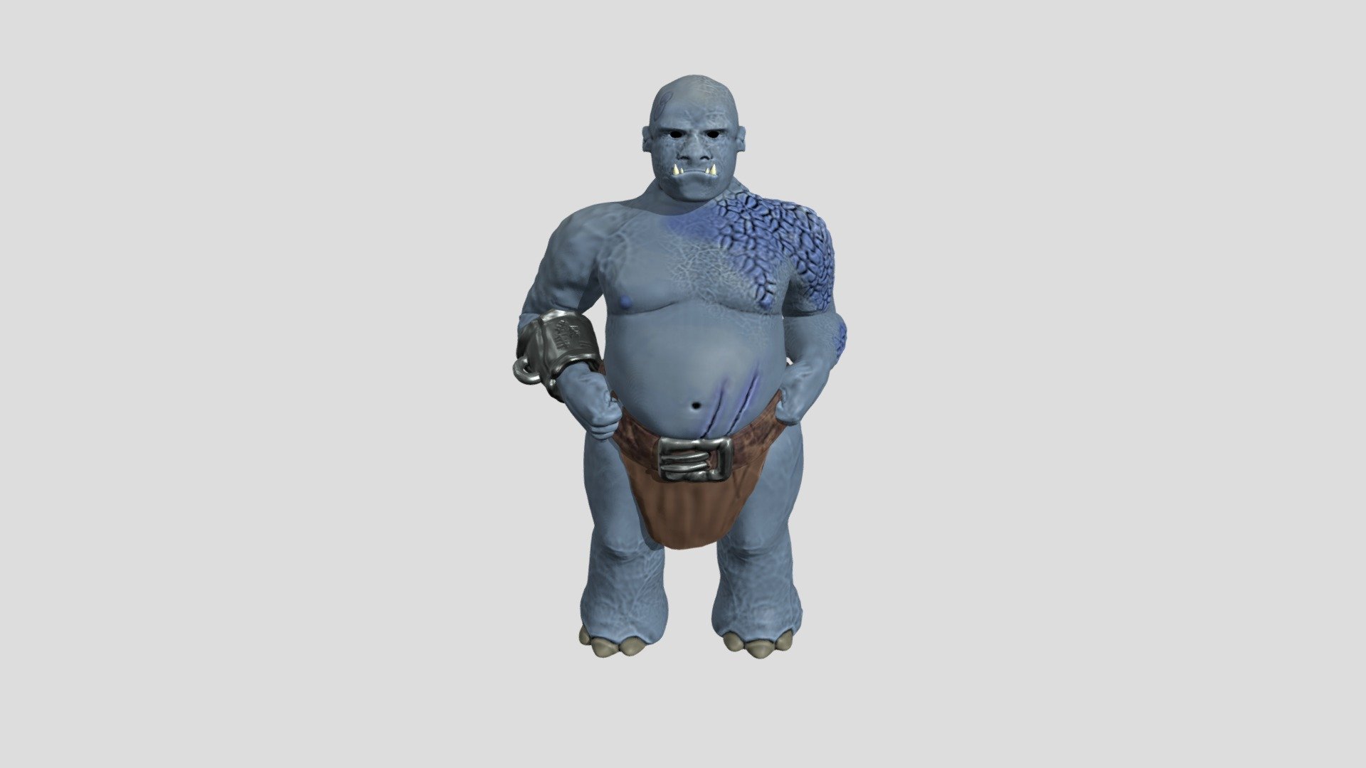 ugly ogre - Download Free 3D model by LoudLasagna [697013f] - Sketchfab