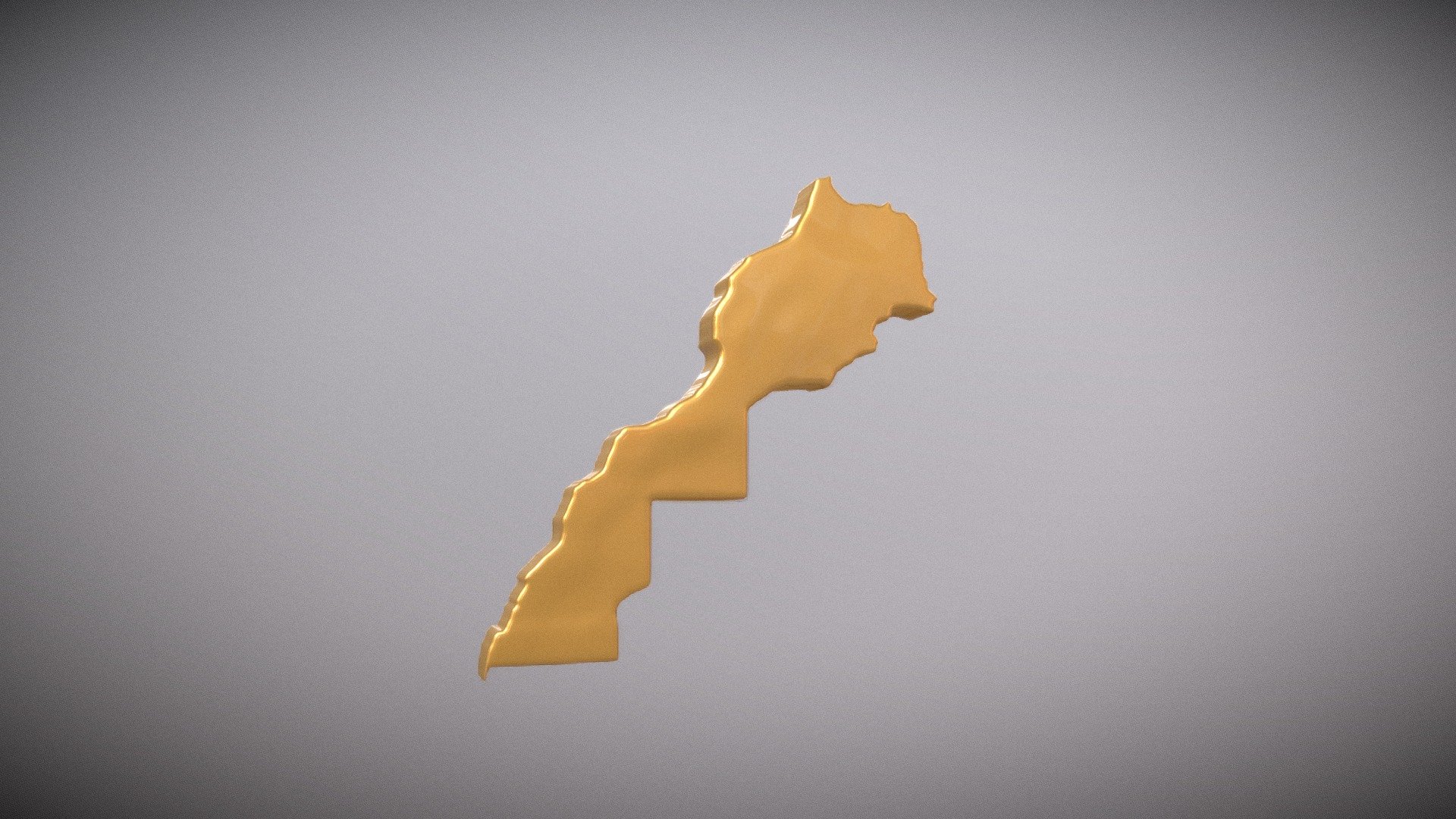 Golden Moroccan map - Download Free 3D model by medbunz [697067e] - Sketchfab
