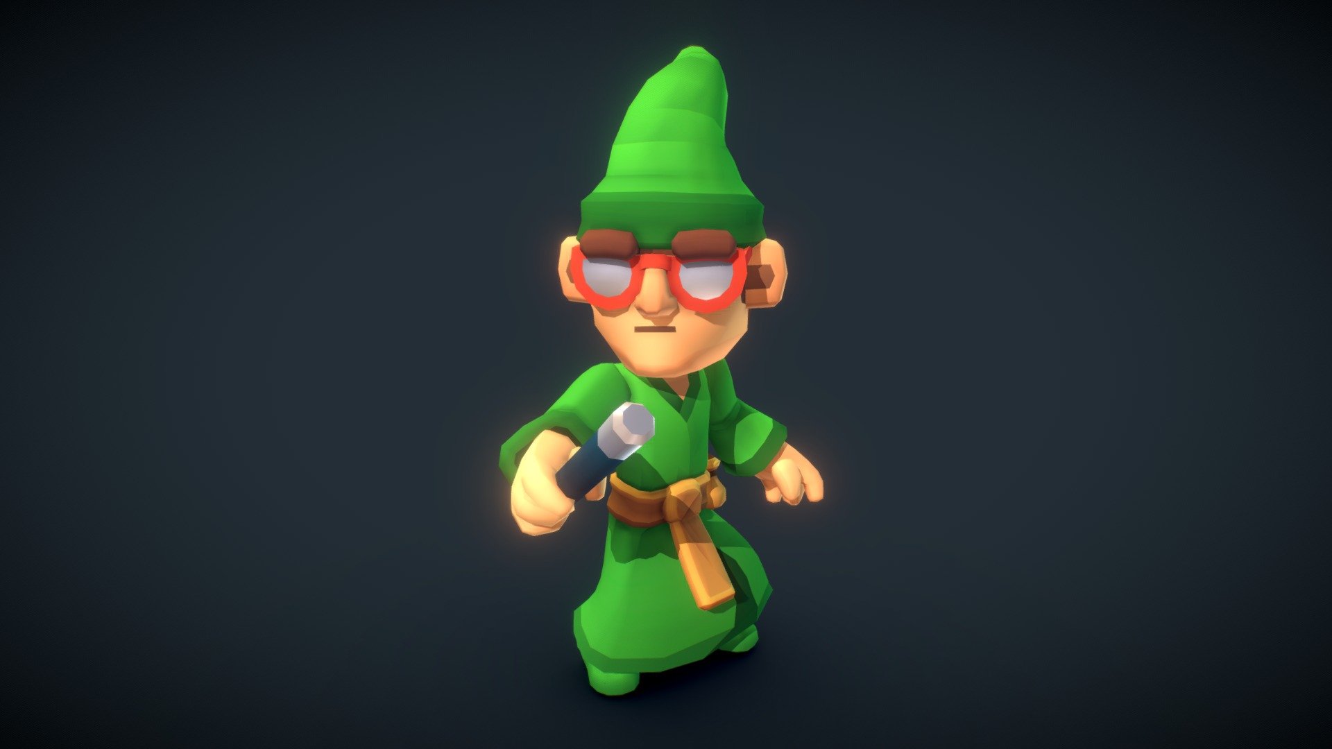 D&D Mage - Proto Series - 3D model by BitGem [69716ef] - Sketchfab