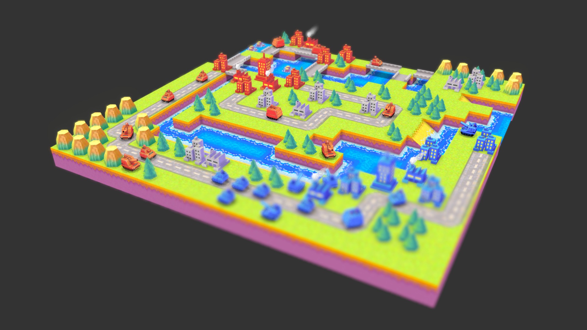 Advance Wars: VG Remix - 3D model by klamp [6973f0b] - Sketchfab